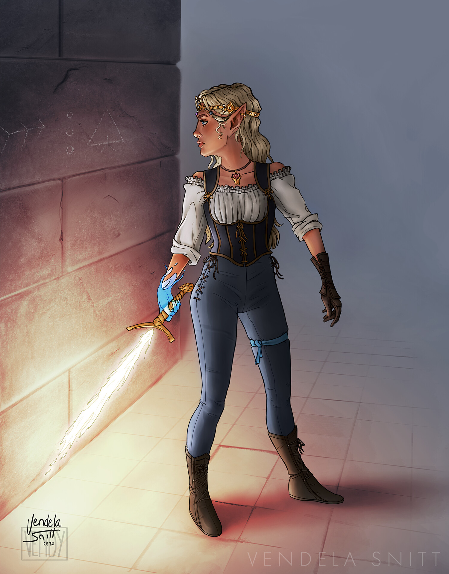 ArtStation - Elfling on the Lookout