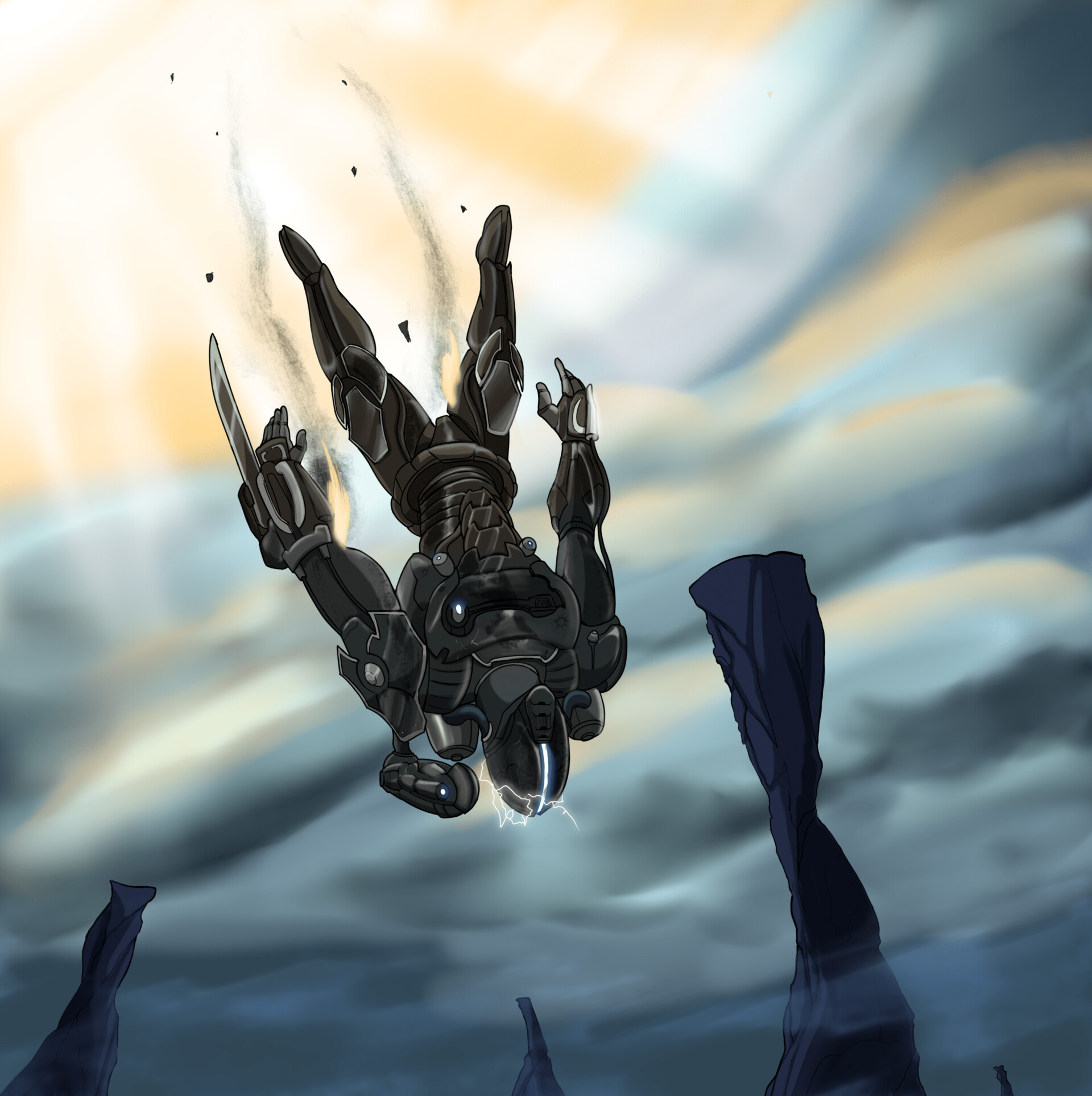 ArtStation - Icarus Slayer (Doom / Dark Void skin)