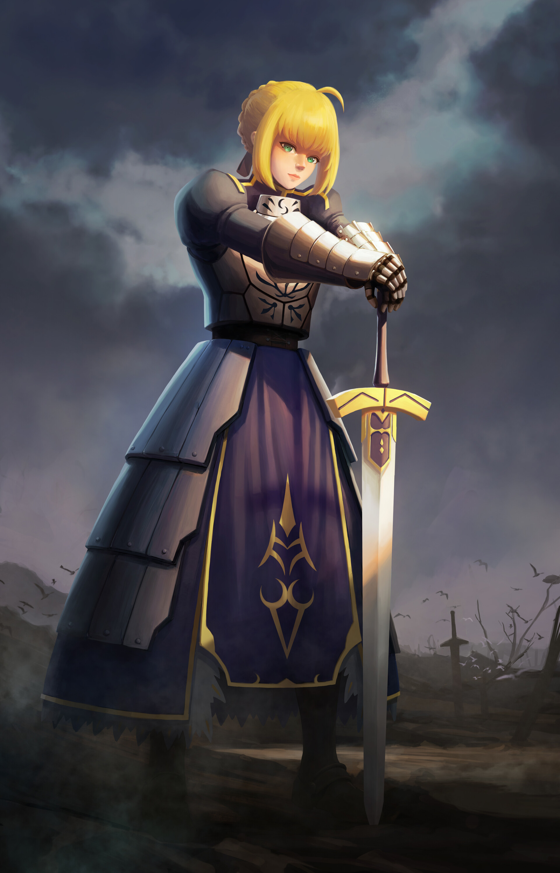 ArtStation - Saber_Artoria Pendragon