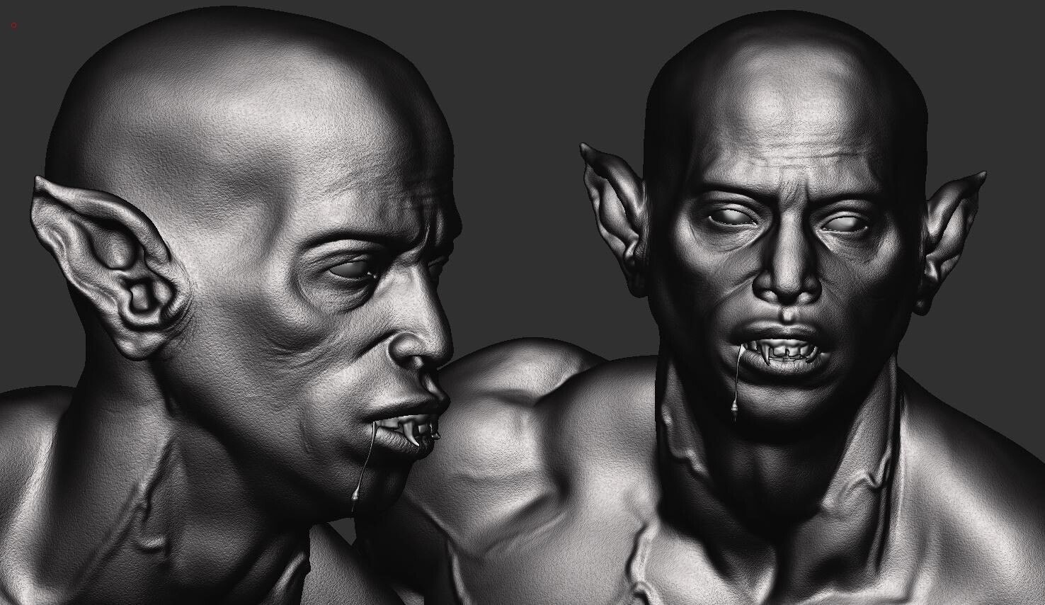 ArtStation - Cave Vampire Design