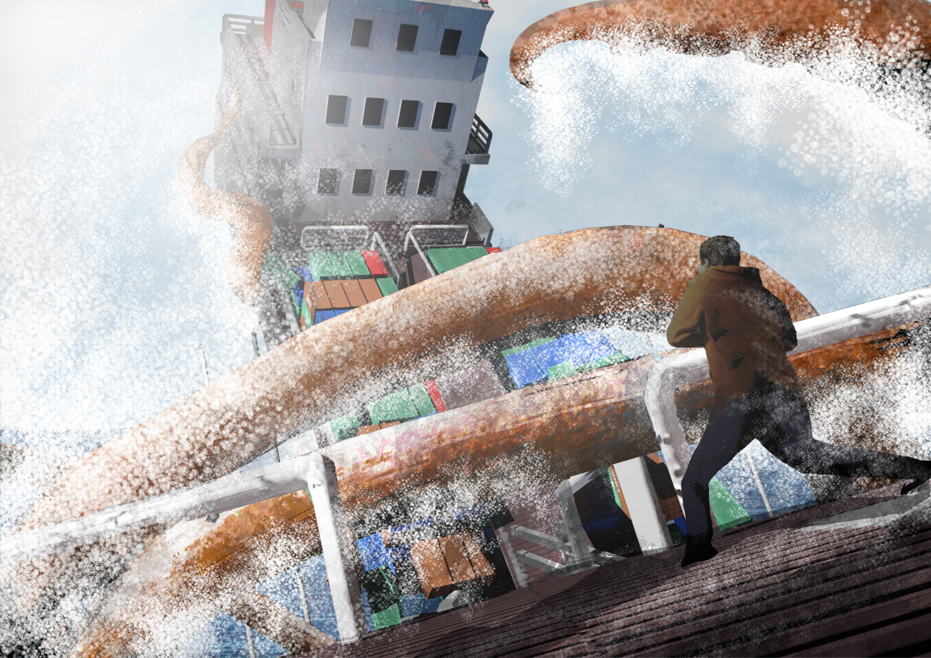 ArtStation - Kraken Attack