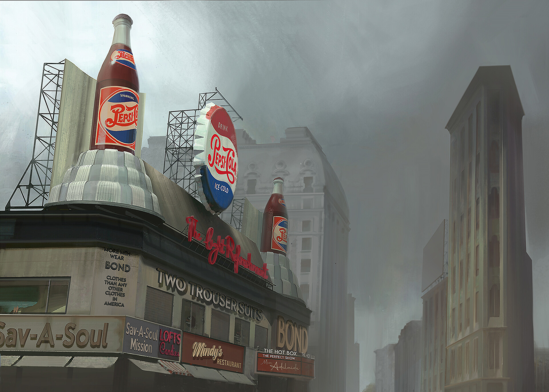 ArtStation - Pepsi Cola Building