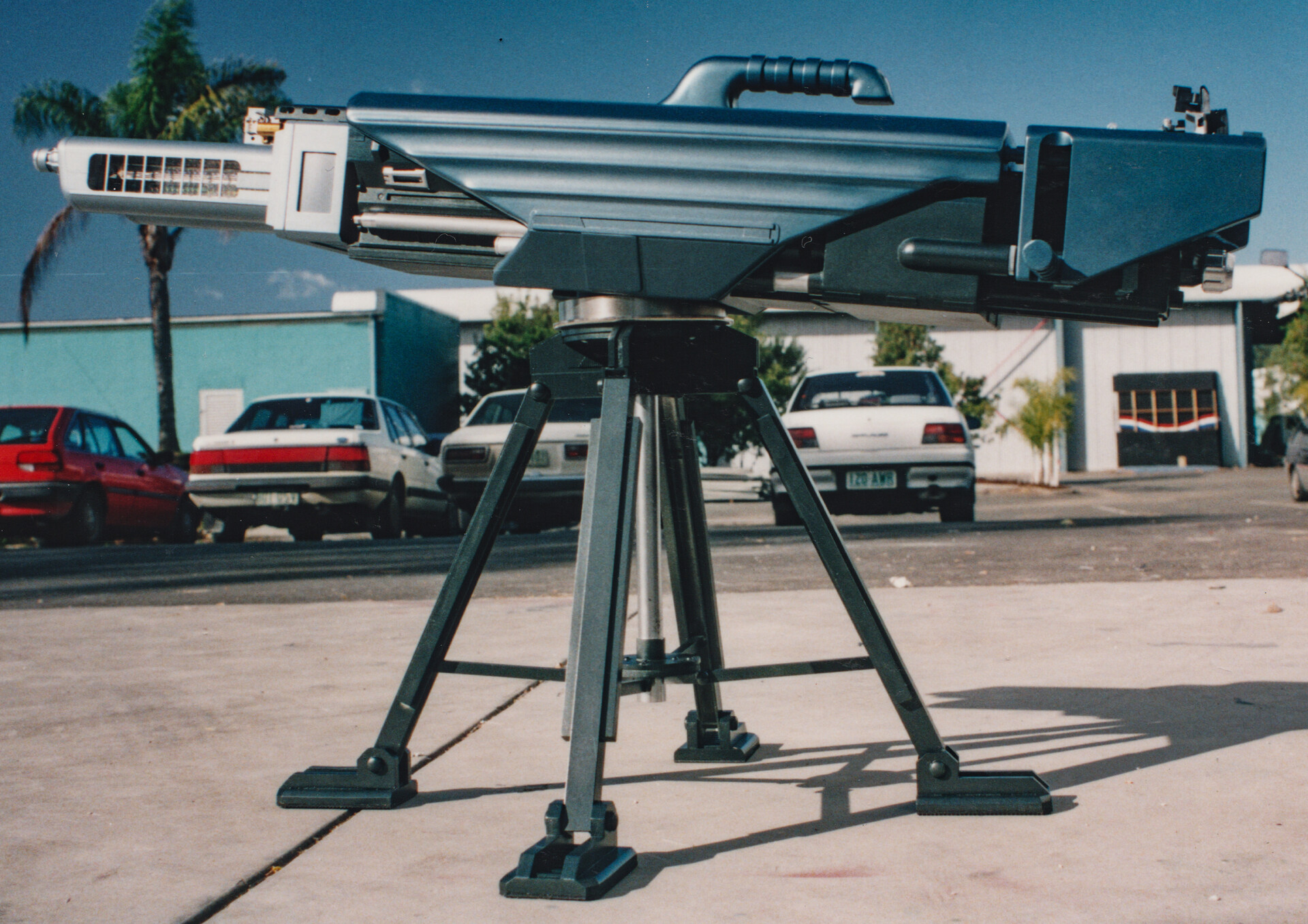 ArtStation - Time Trax - large weapon.