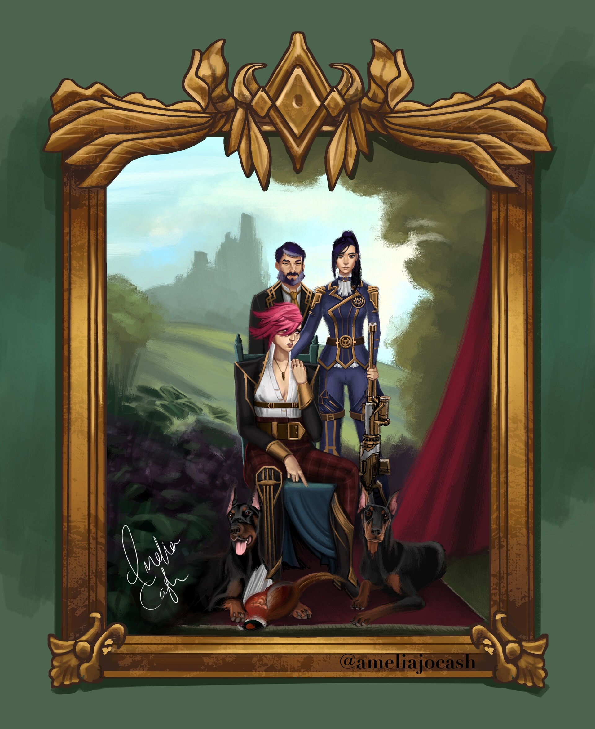 ArtStation - Repaint of the Kiramman Portrait