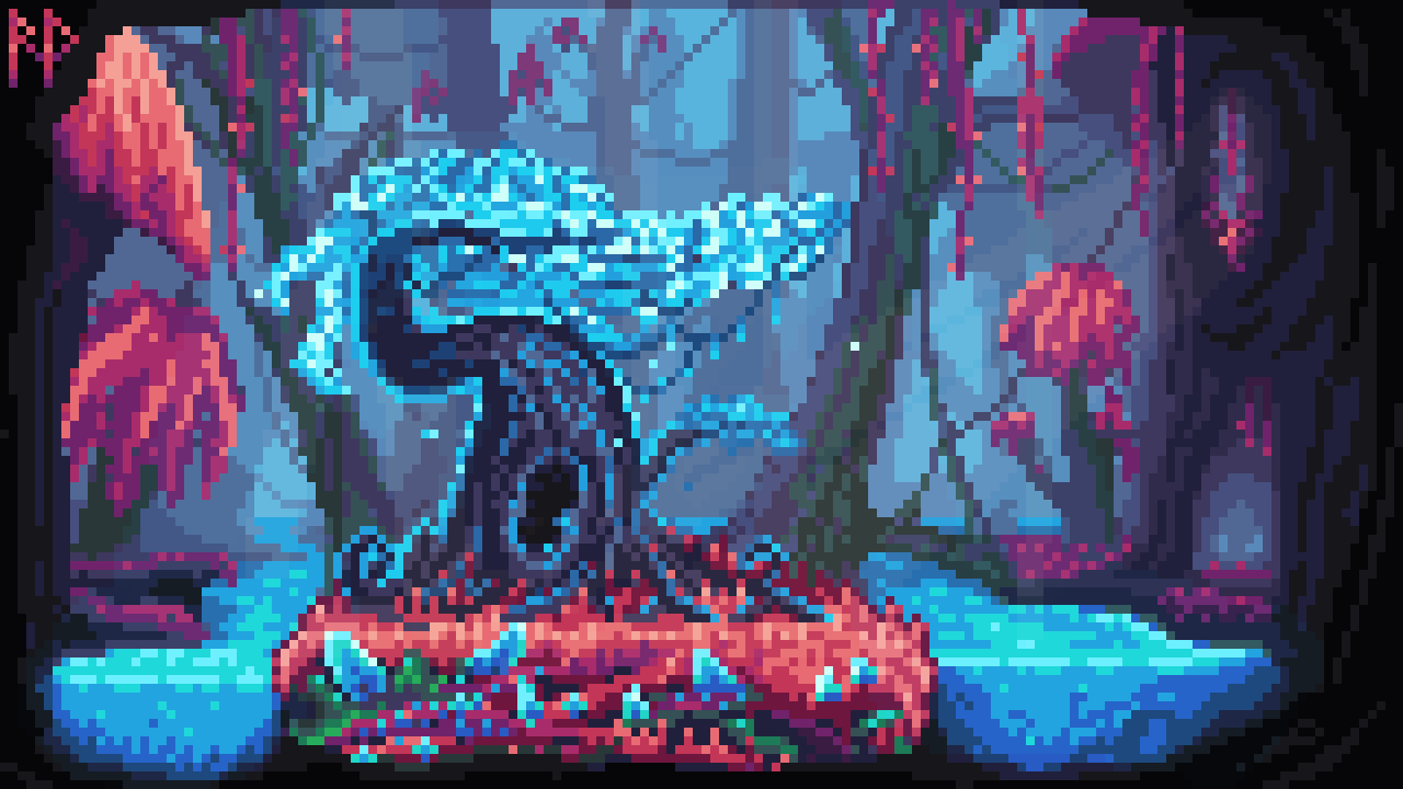 ArtStation - Ori : Luma Pools - Pixel Environment Fanart