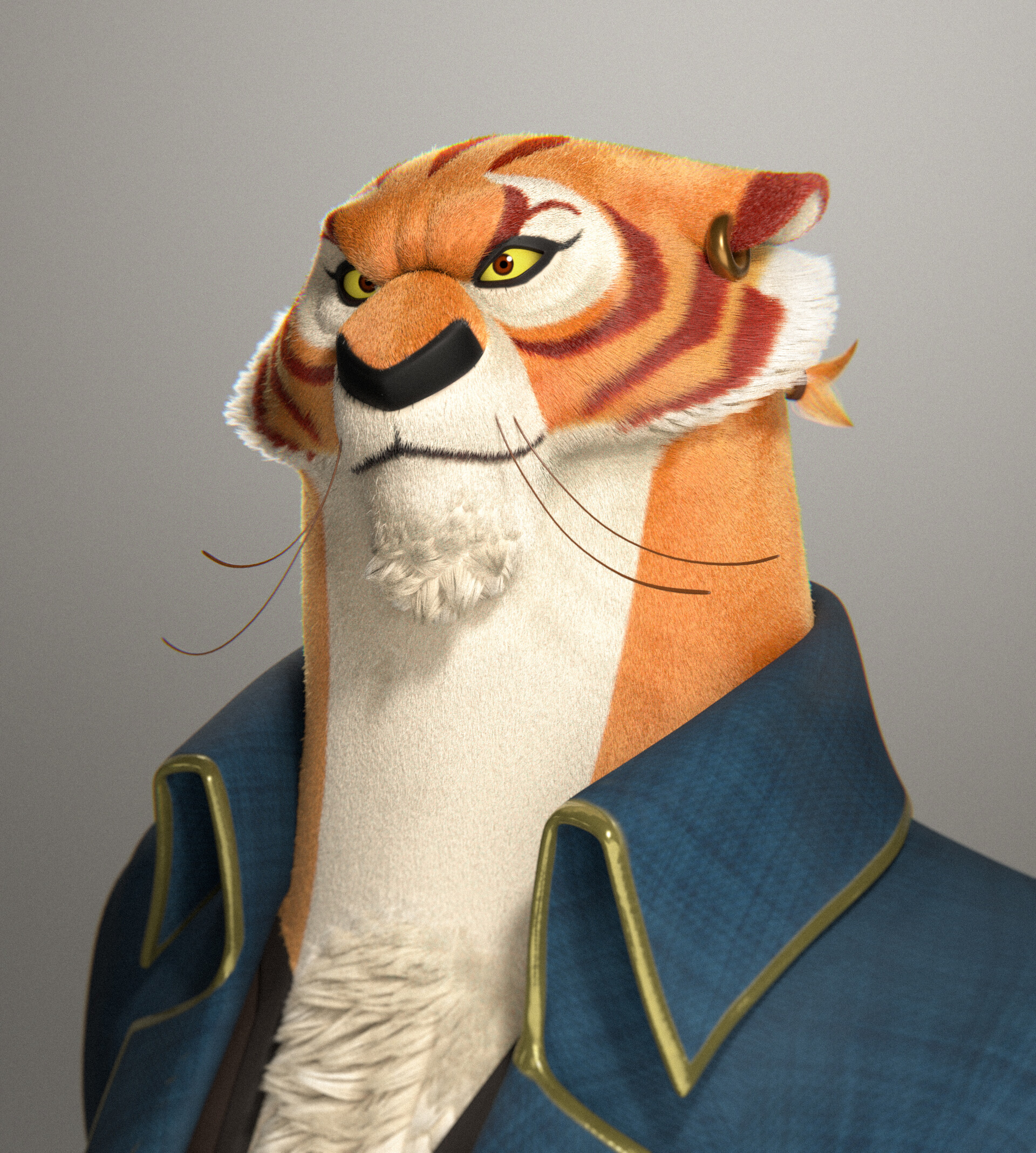 ArtStation - Captain Tiger