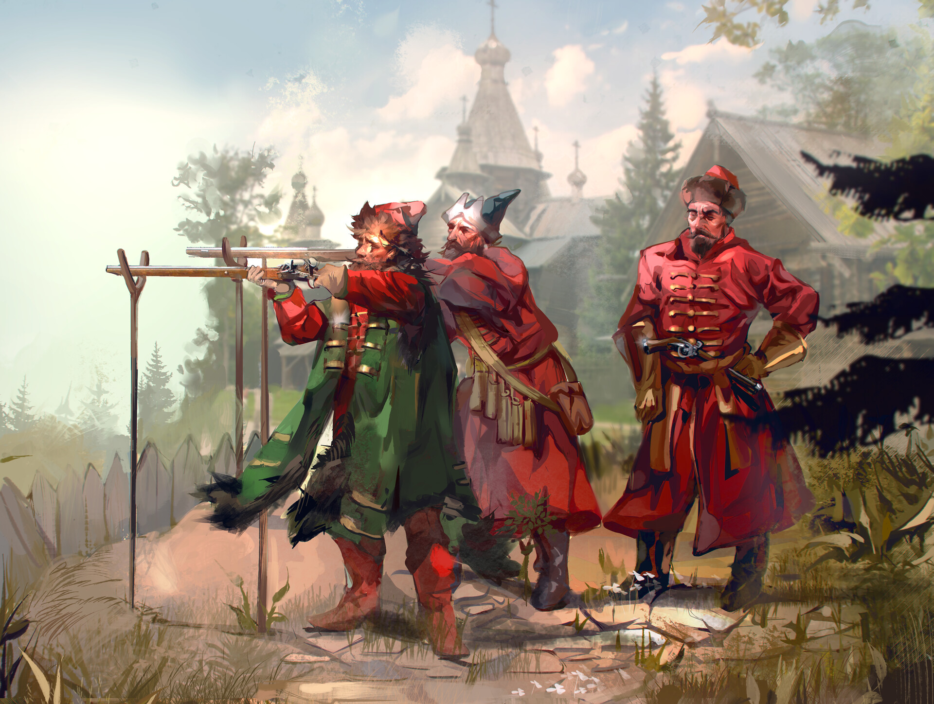 ArtStation - Sterletskaya sloboda