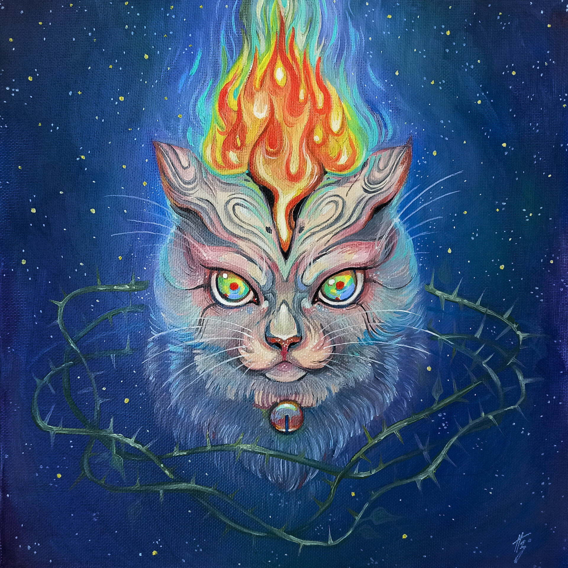 ArtStation - burning