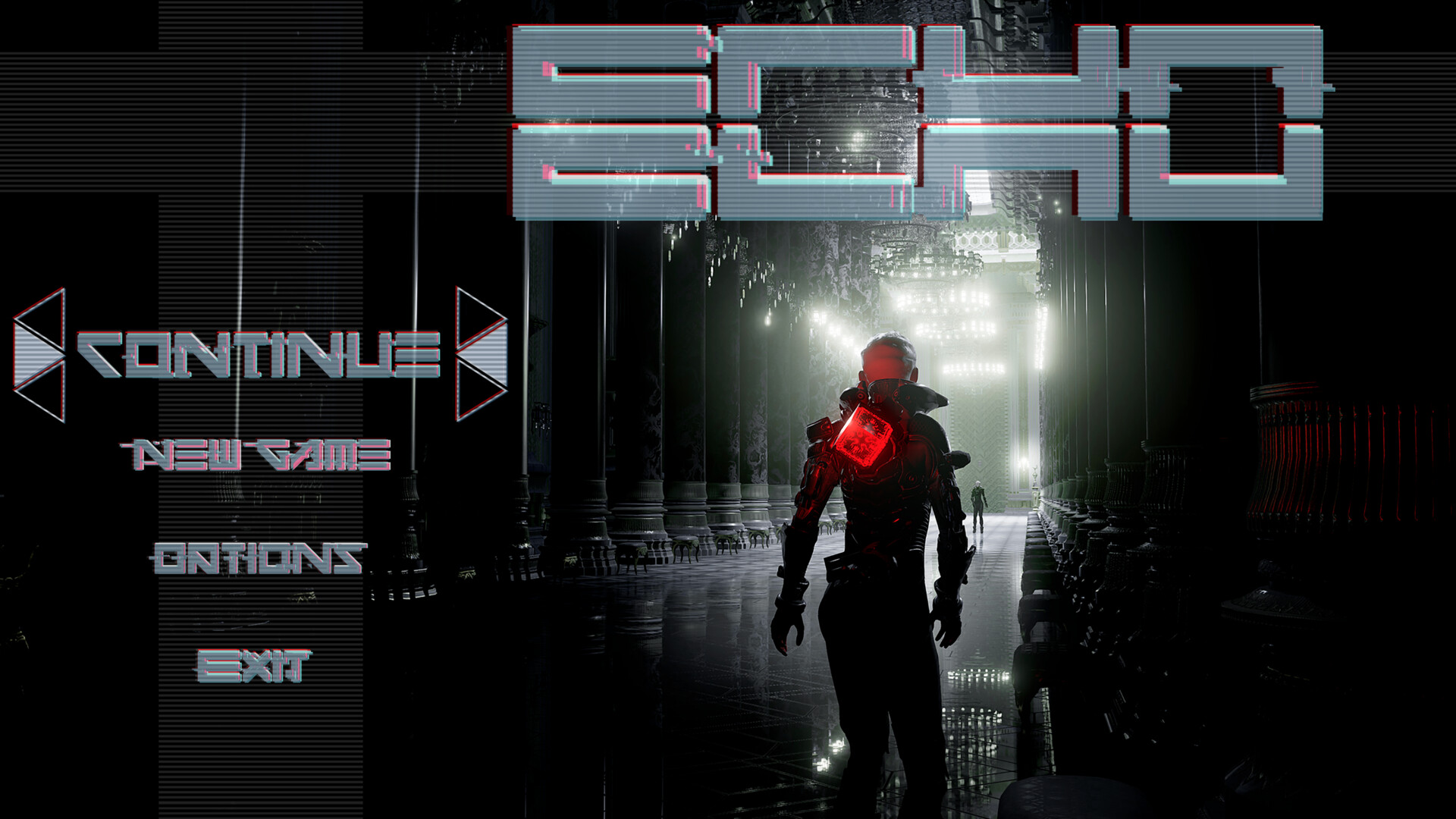 ArtStation - Fake ECHO title screen