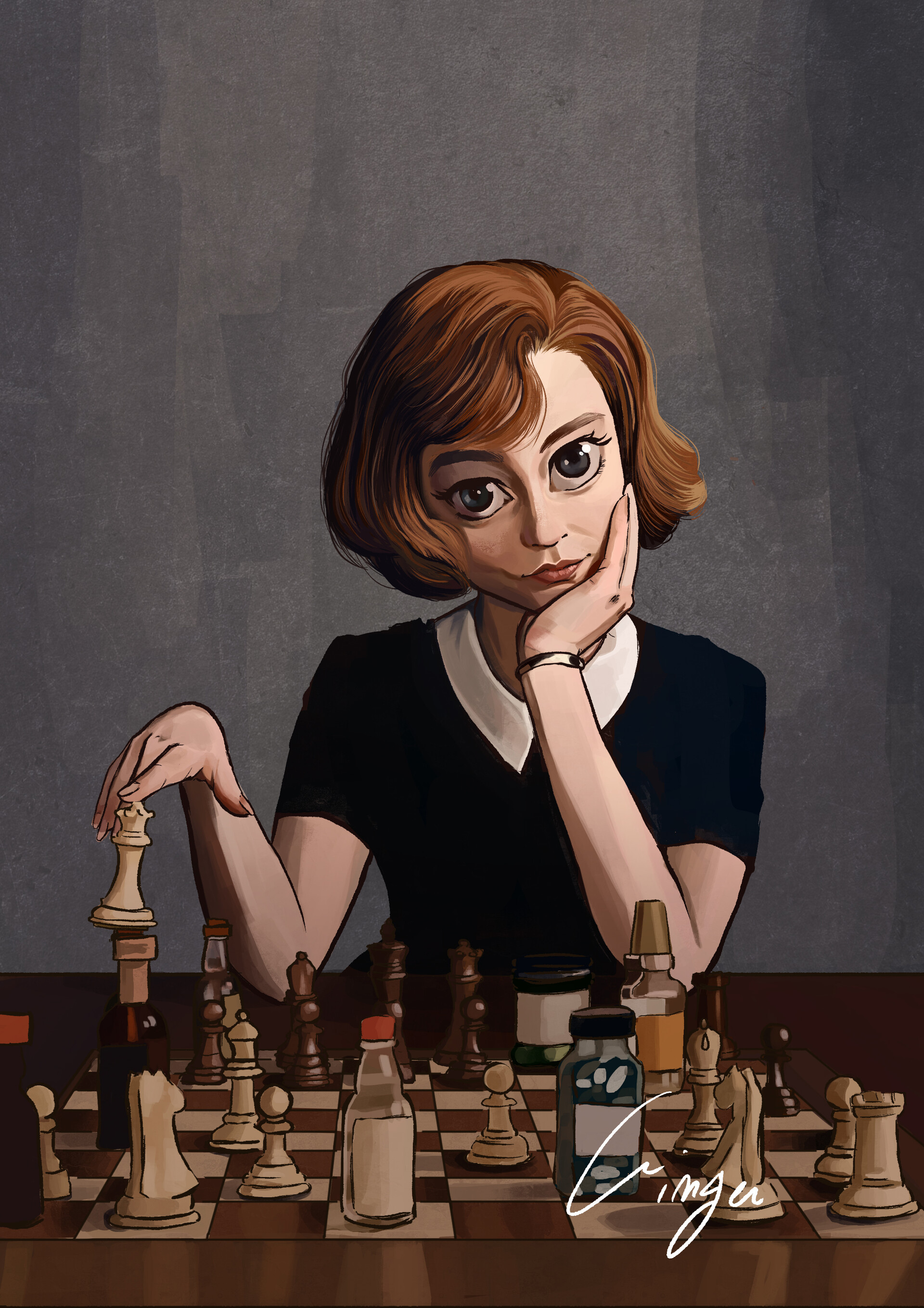 ArtStation - The Queen's Gambit