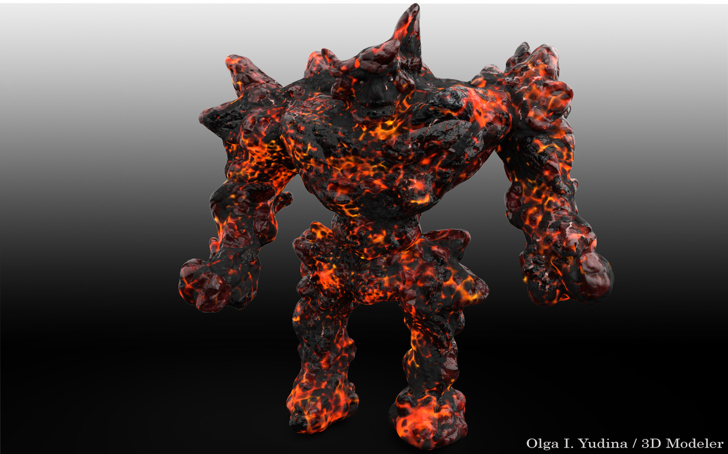 ArtStation - Rock Elemental