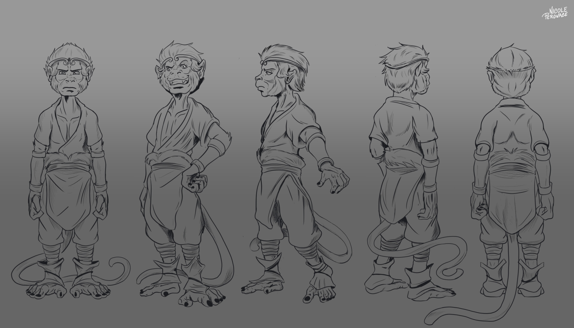 ArtStation - Sun Wukong - Character design
