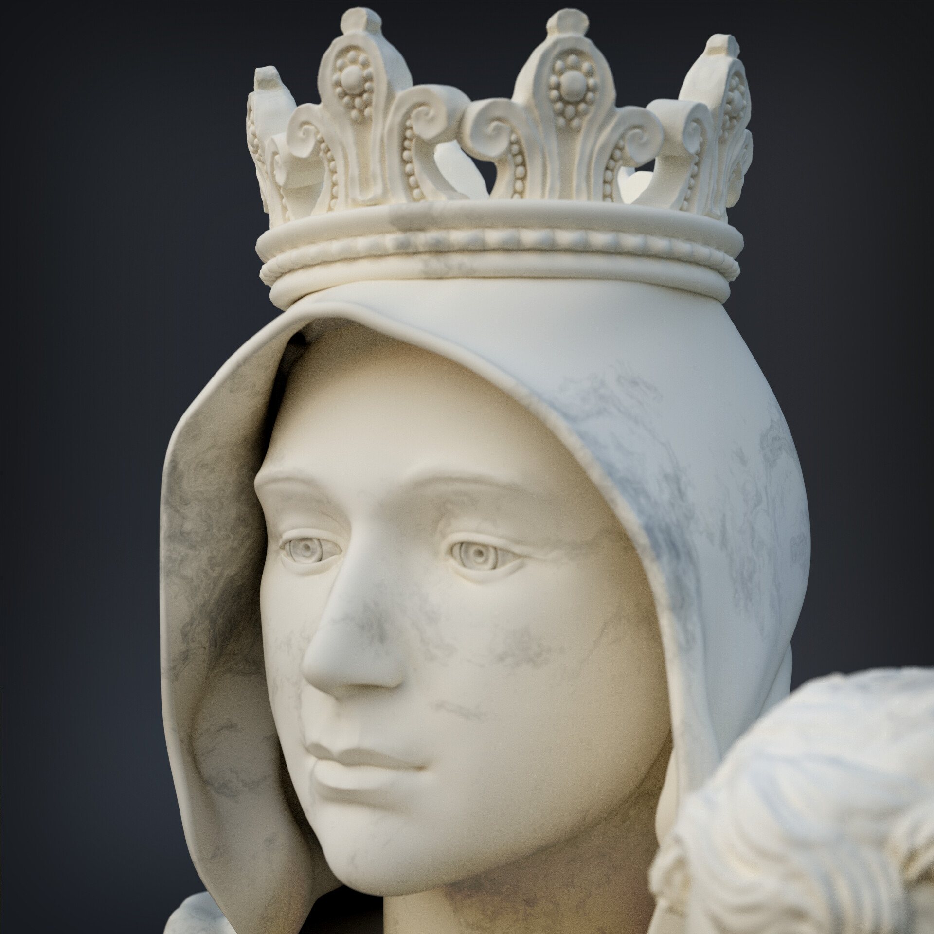 Dmitri Engman - Mary and Child Sculpt