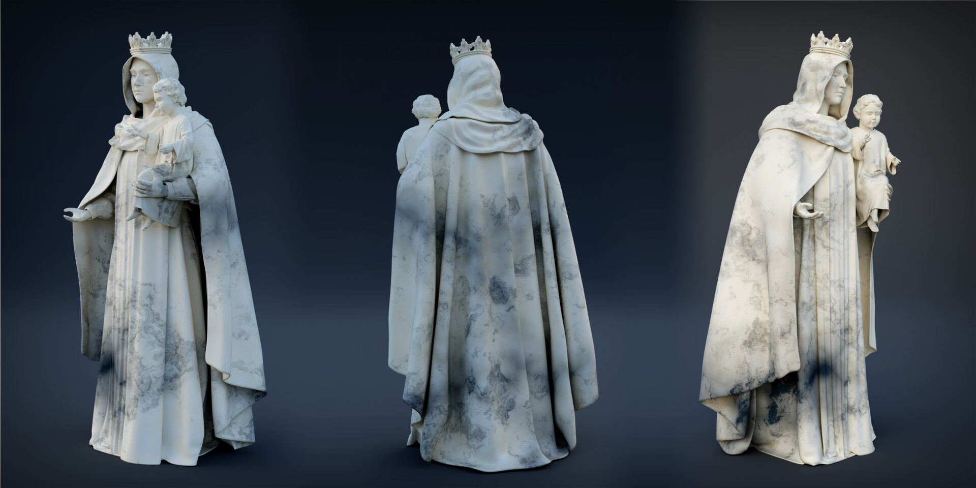 Dmitri Engman - Mary and Child Sculpt