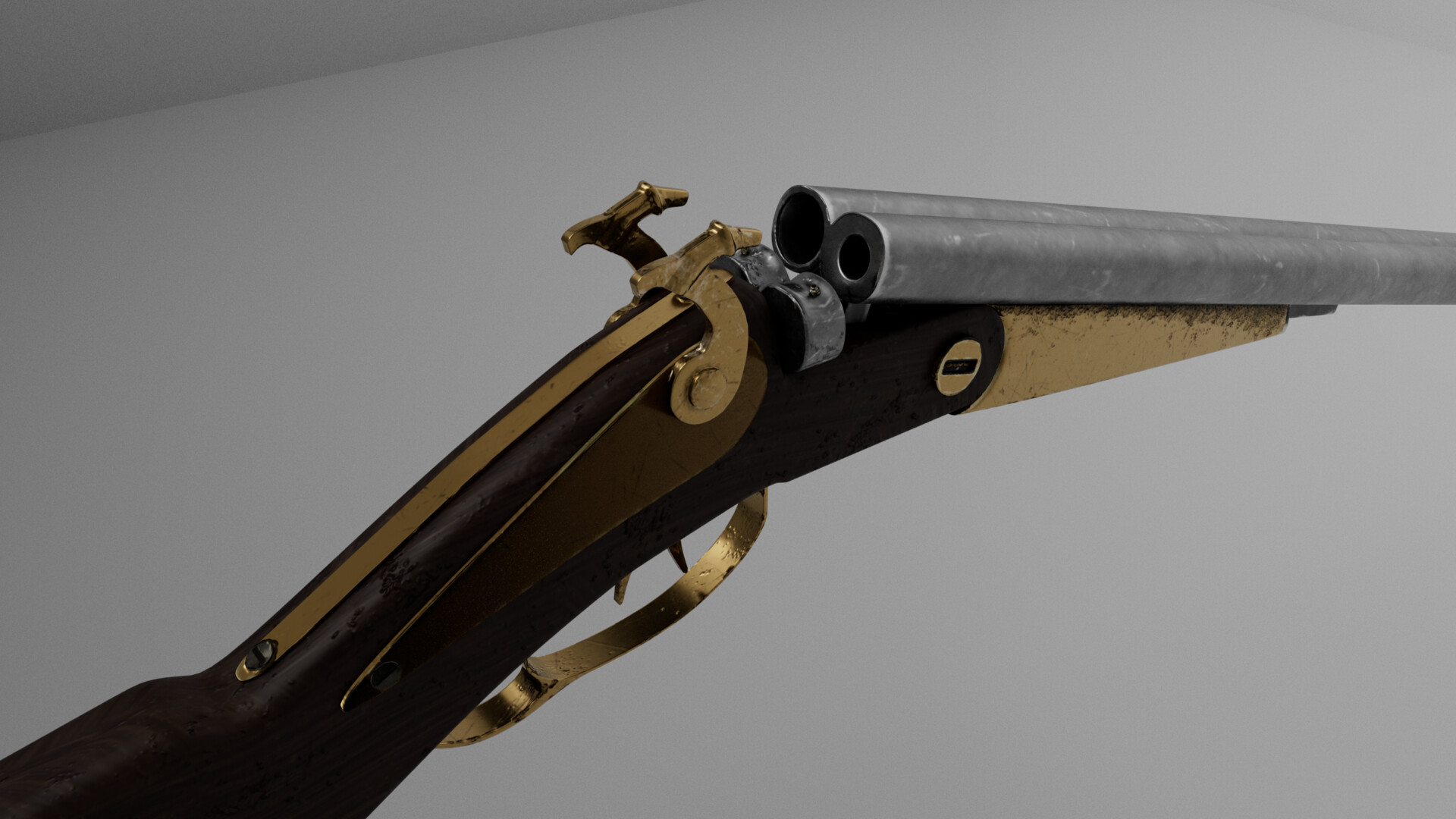 ArtStation - Combination Rifle and Shotgun