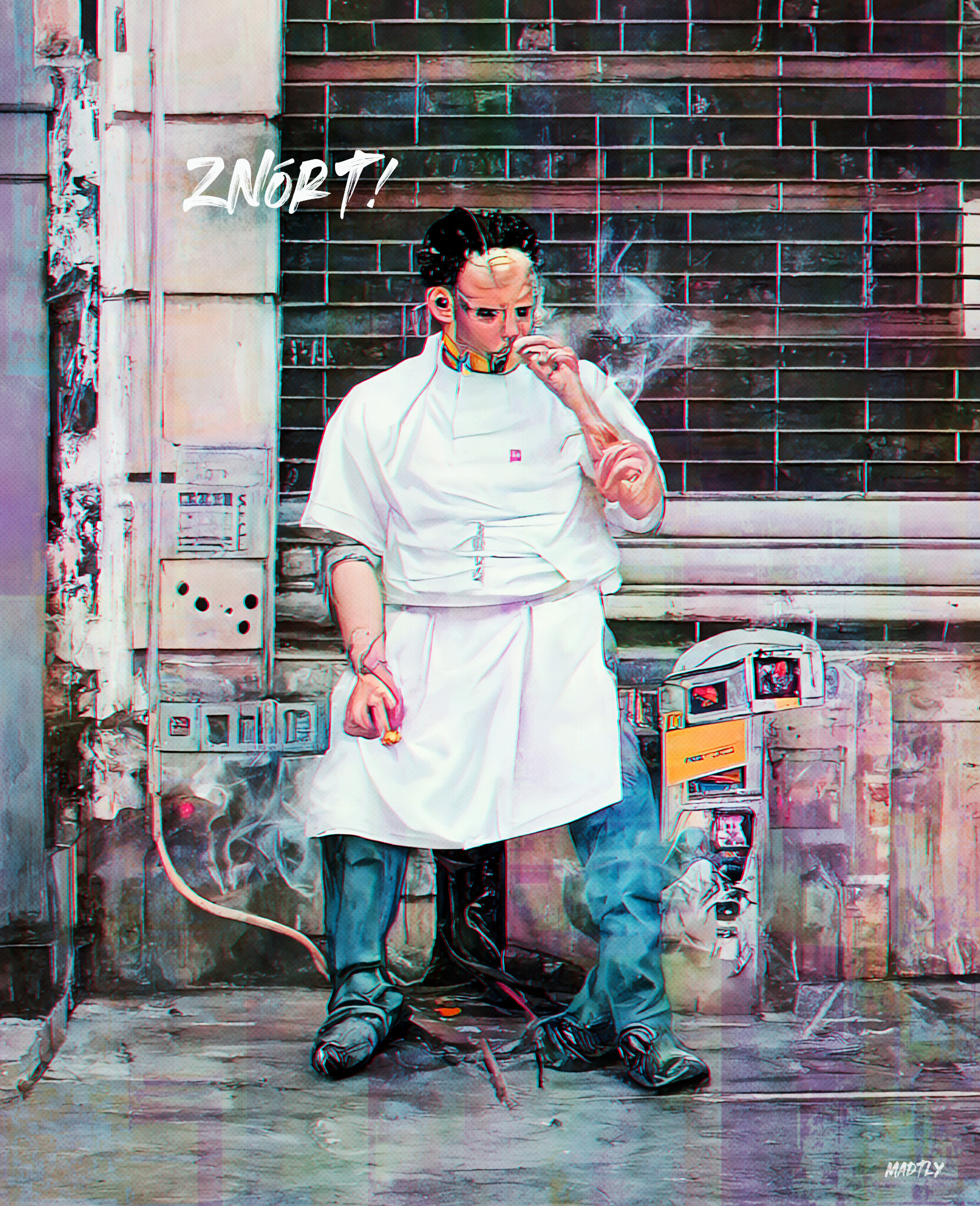 ArtStation - The rest of the cyber chef