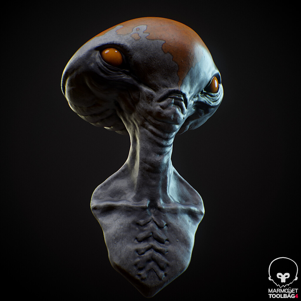 ArtStation - Alien Study - Phaedron Jordu Schell