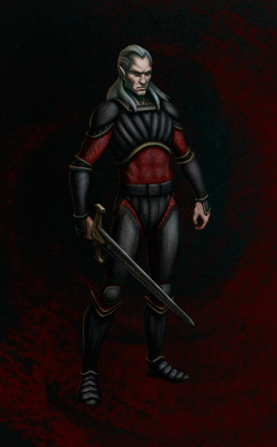 ArtStation - KAIN from Blood Omen: Legacy of Kain (redesign)