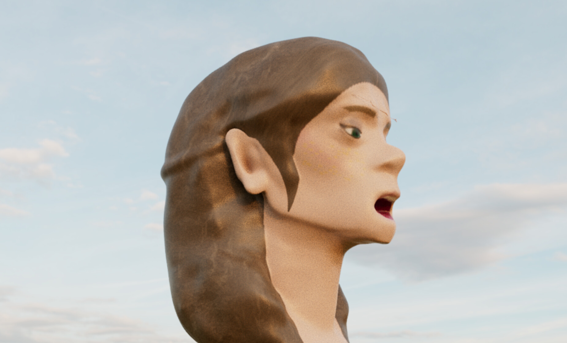 ArtStation - Shocked Elf