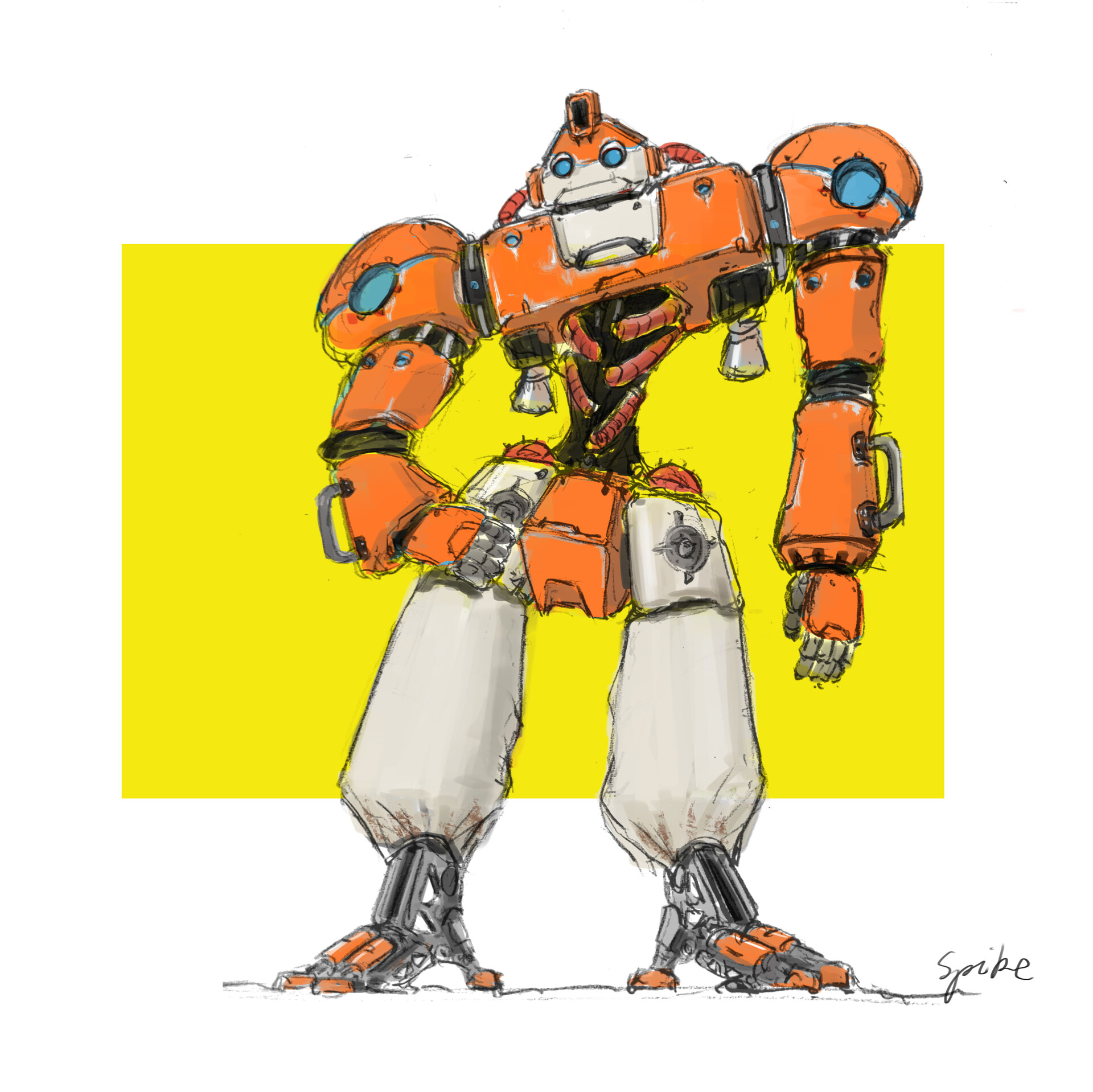 ArtStation - Mecha practice