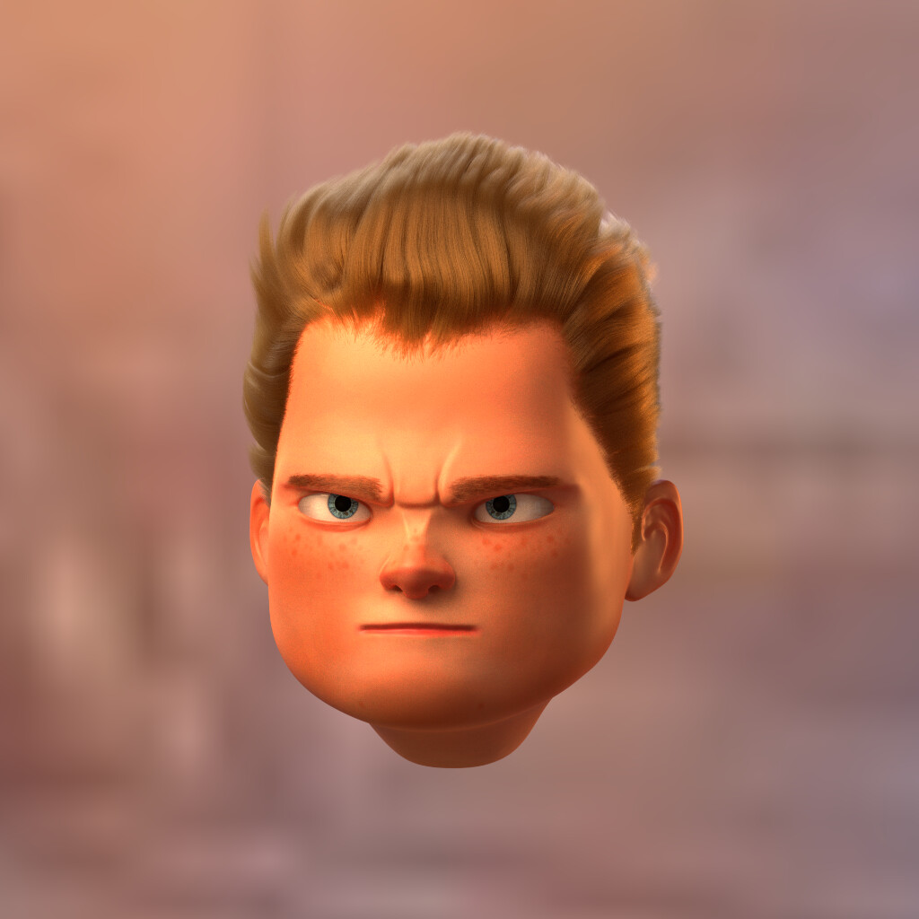 ArtStation - Indestructibles - Dash parr Study