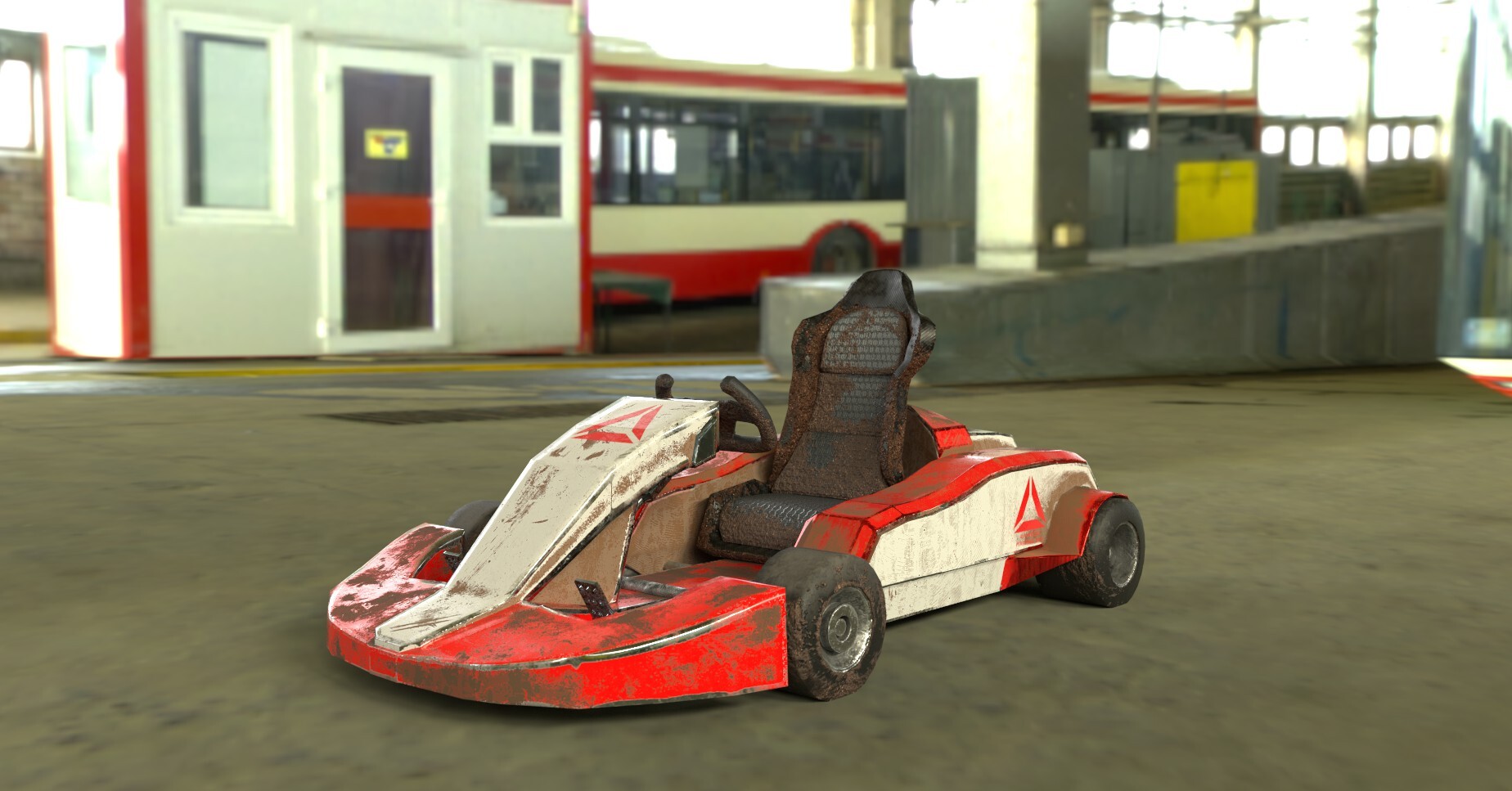 ArtStation - Rusty Go Kart