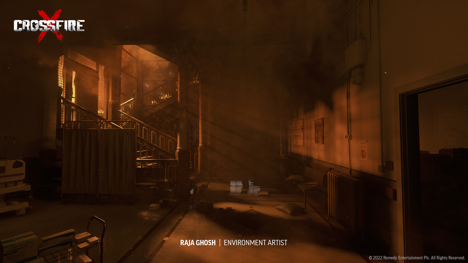 Raja Ghosh - Crossfire X - Operation Spectre - Hospital after the explosion