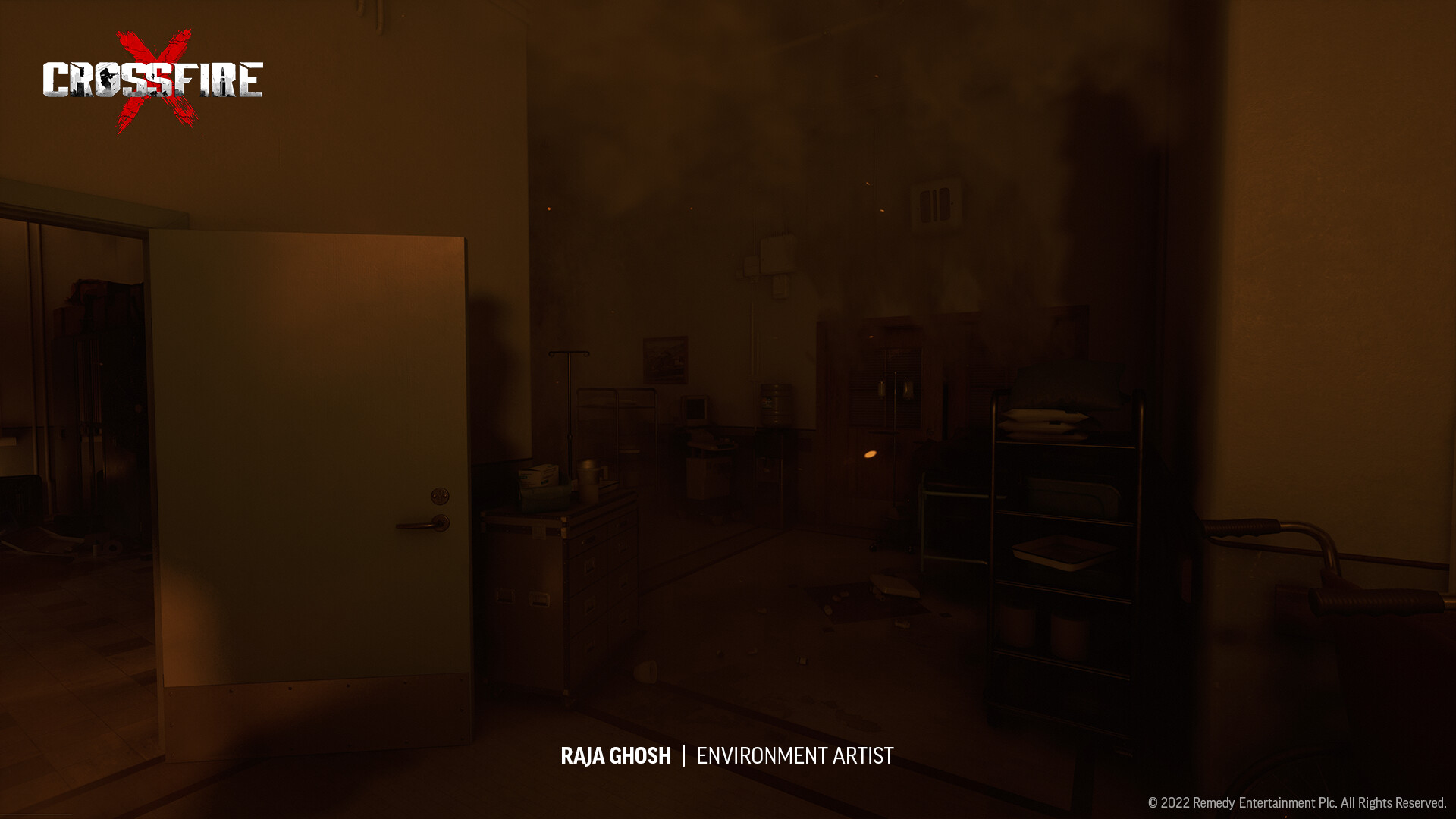 Raja Ghosh - Crossfire X - Operation Spectre - Hospital after the explosion