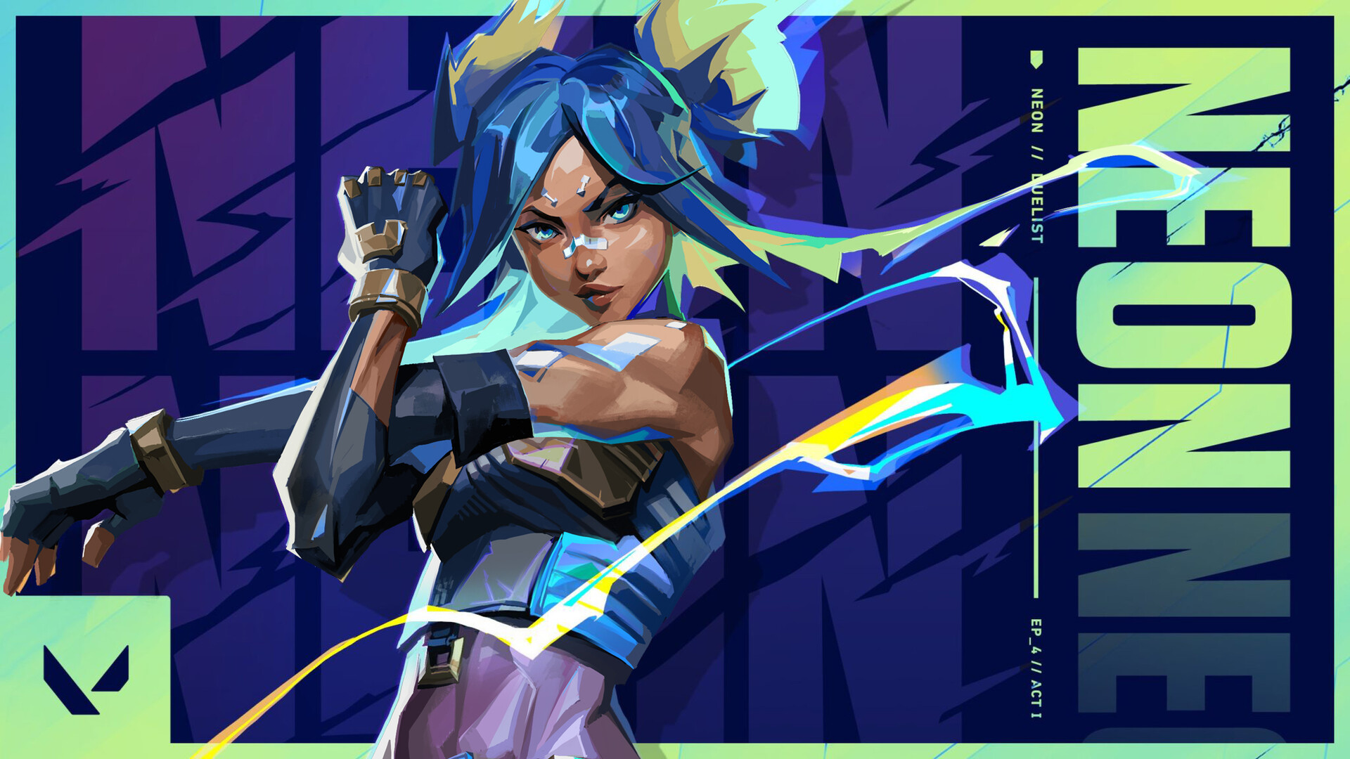 Su Ke - VALORANT agent key art. Neon & Ep.4 key art & Neon teaser & Sketches
