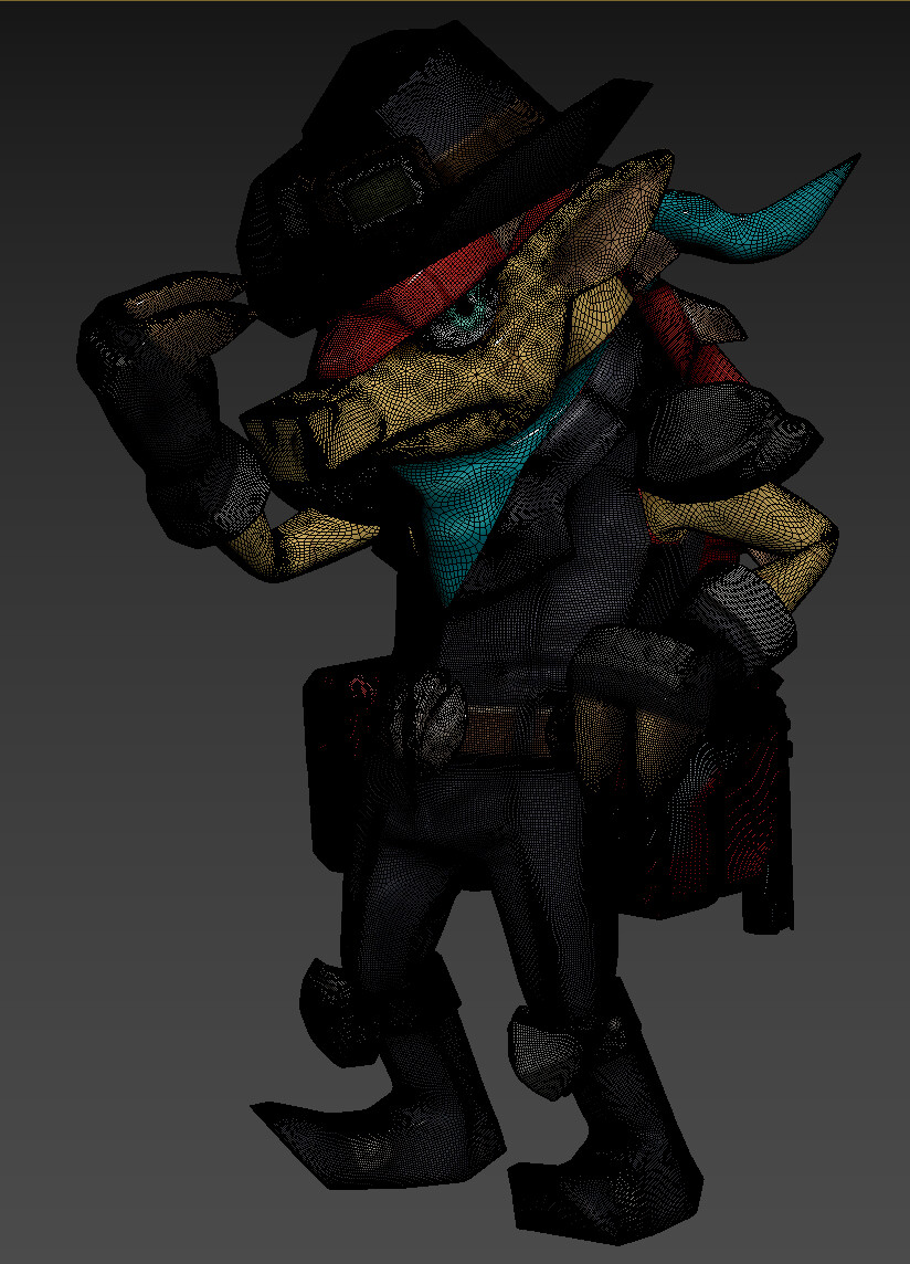 Mike Nickerson's Portfolio - [DRW] Dillon - (Smash Style Render)