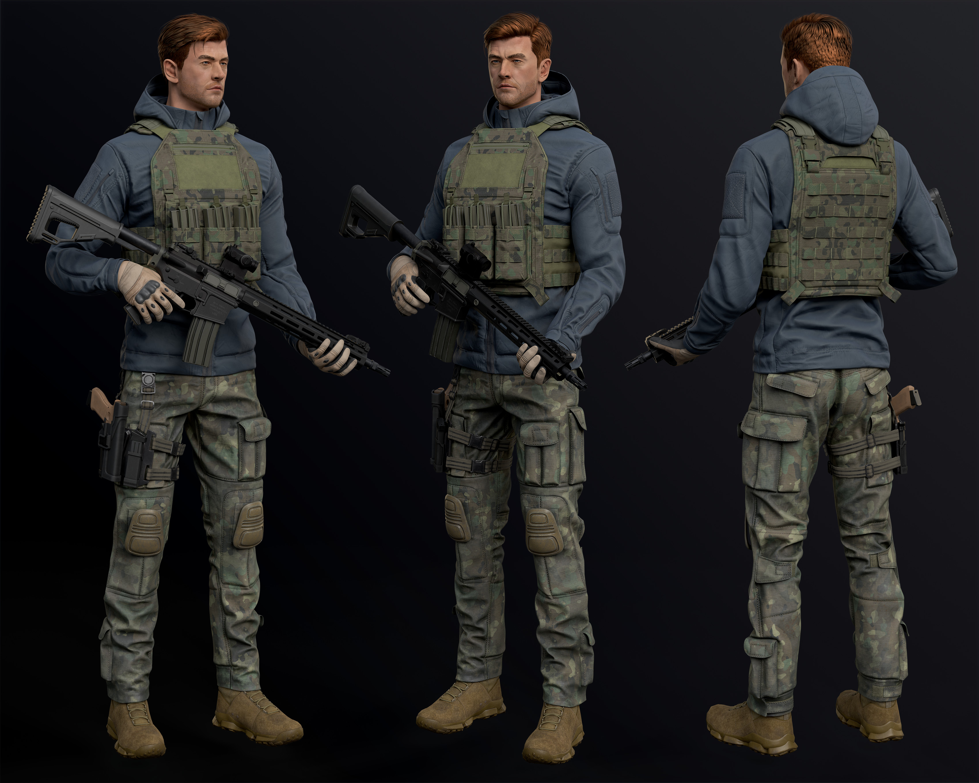 Cyberglow Studio - The Mercenary