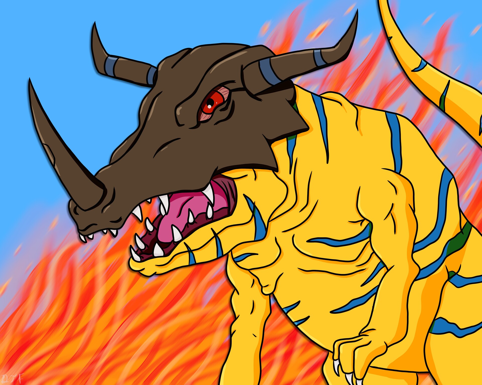 ArtStation - Greymon