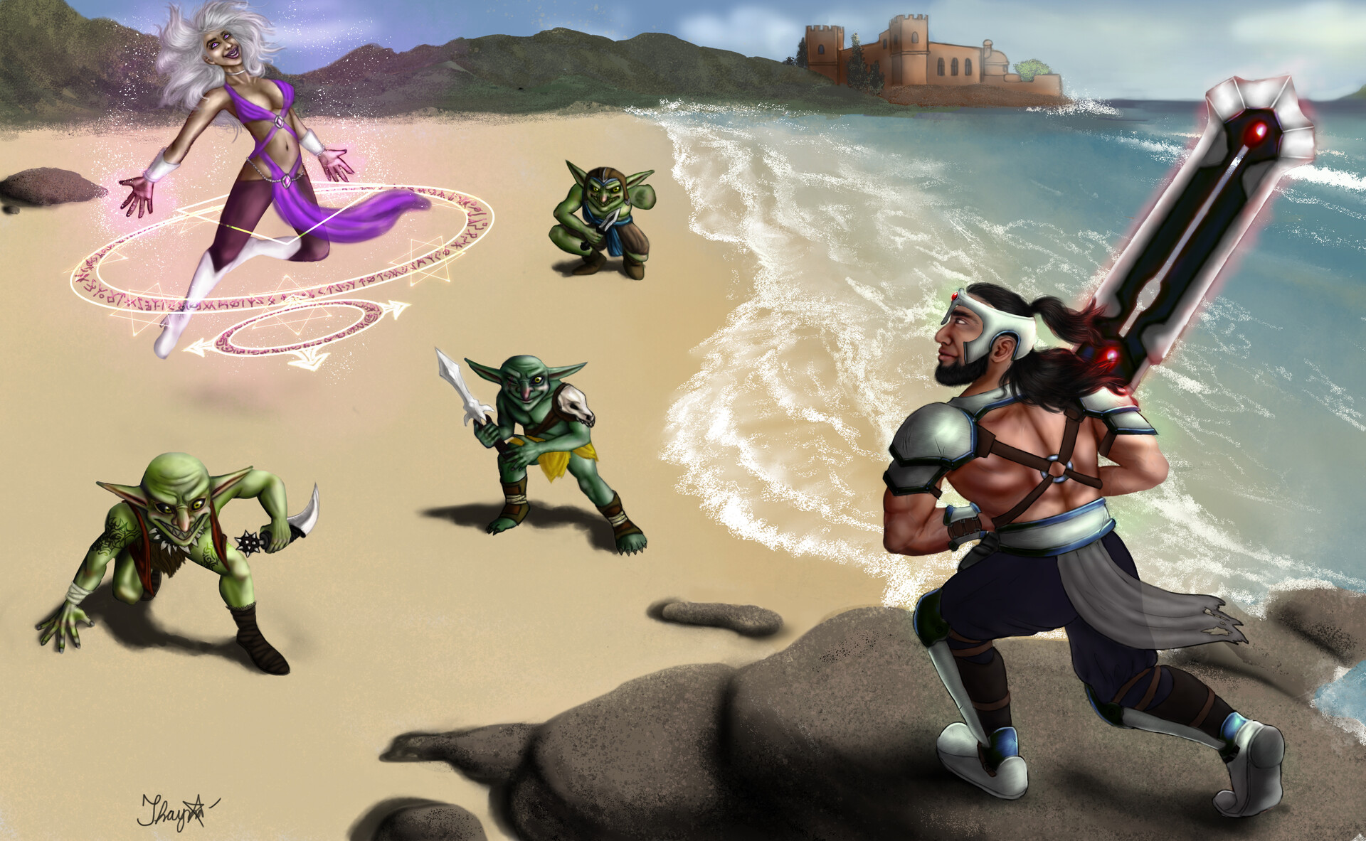 ArtStation - sword and sorcery