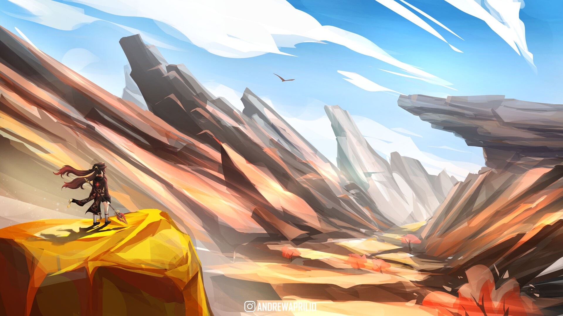 ArtStation - Hutao in Chasm