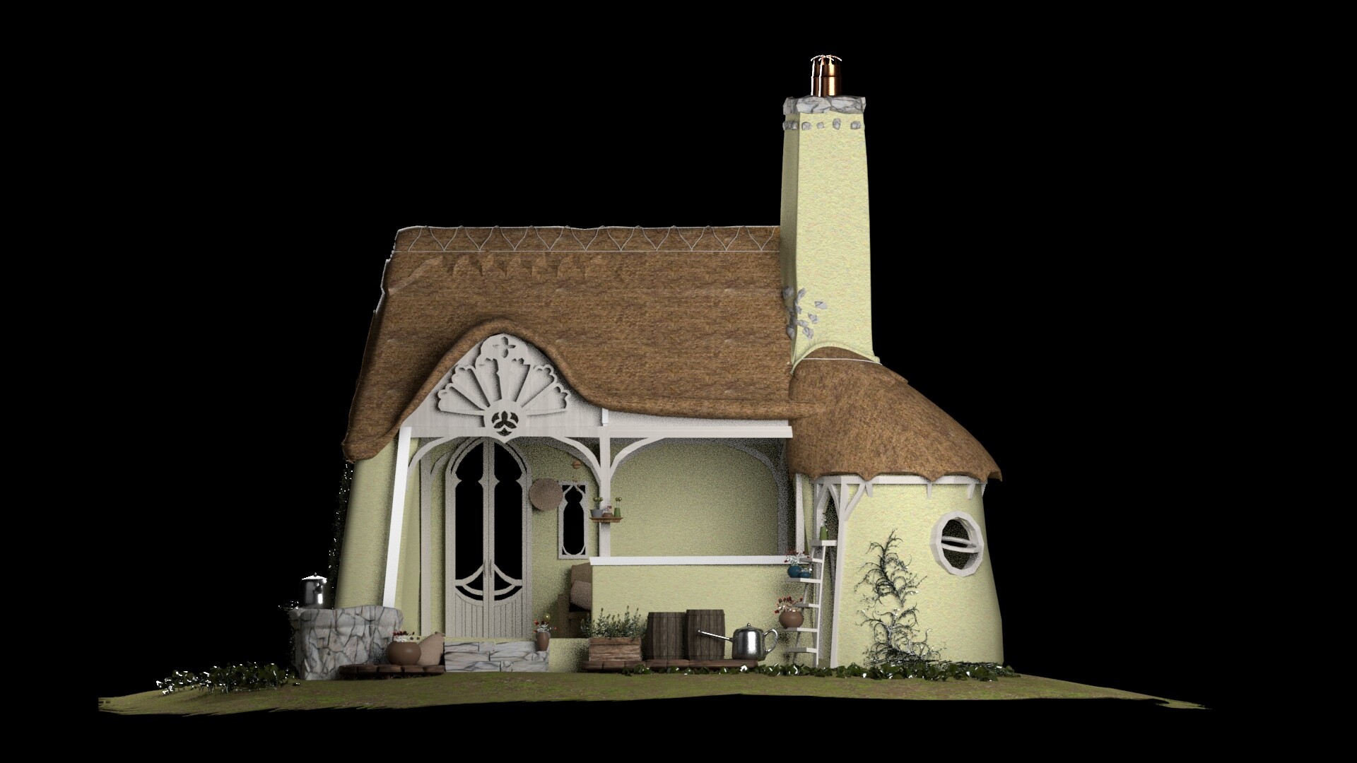 ArtStation - Hut 3D model