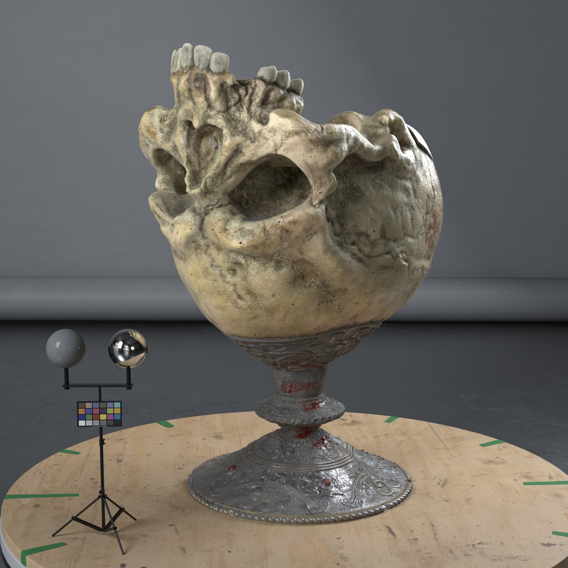 William Mata - Skull Chalice