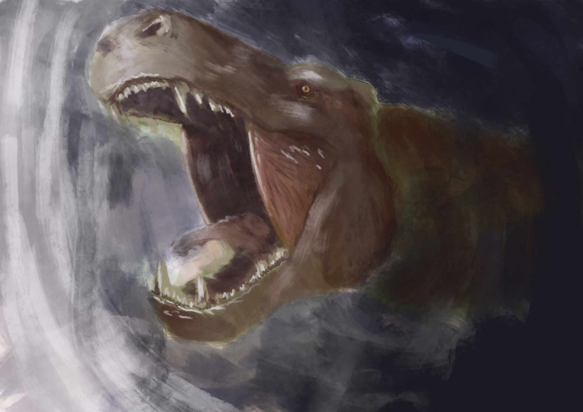 ArtStation - T-Rex Head no.2