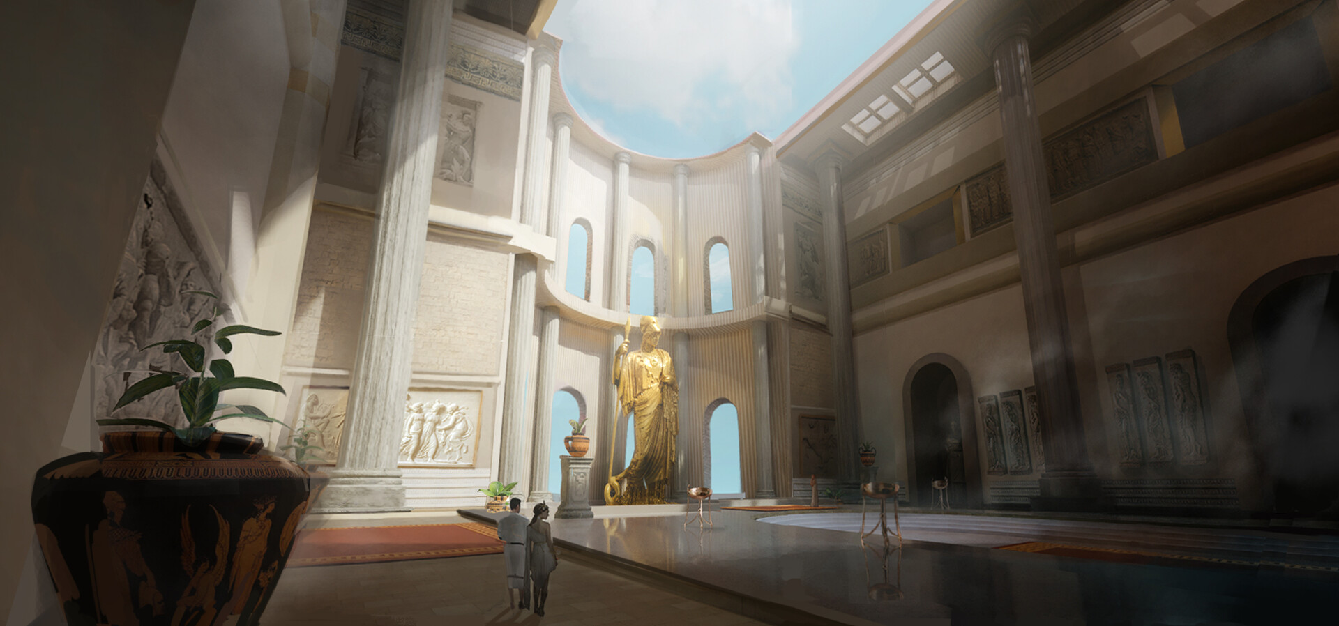 parthenon interior design