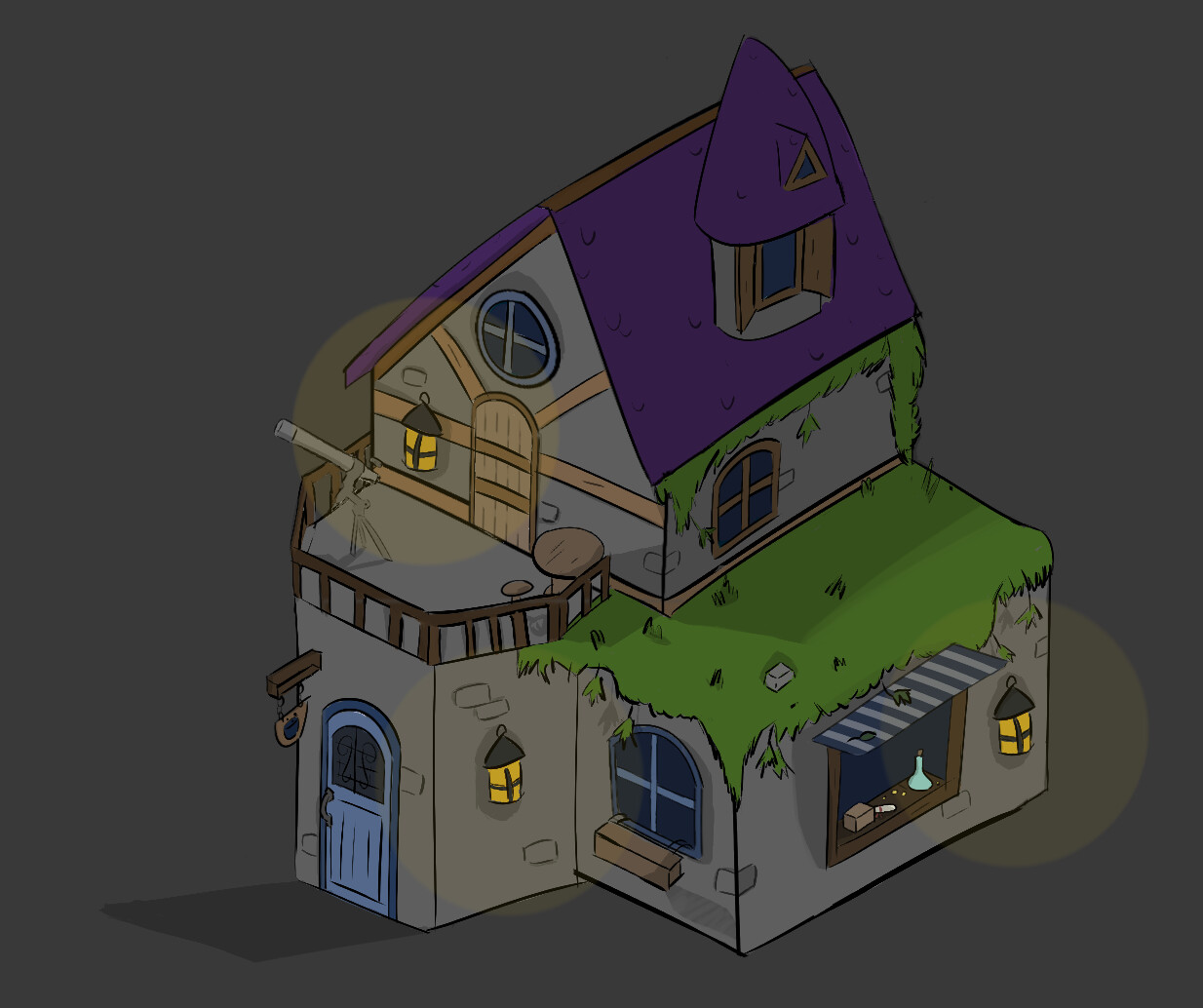 ArtStation - The Alchemist's House