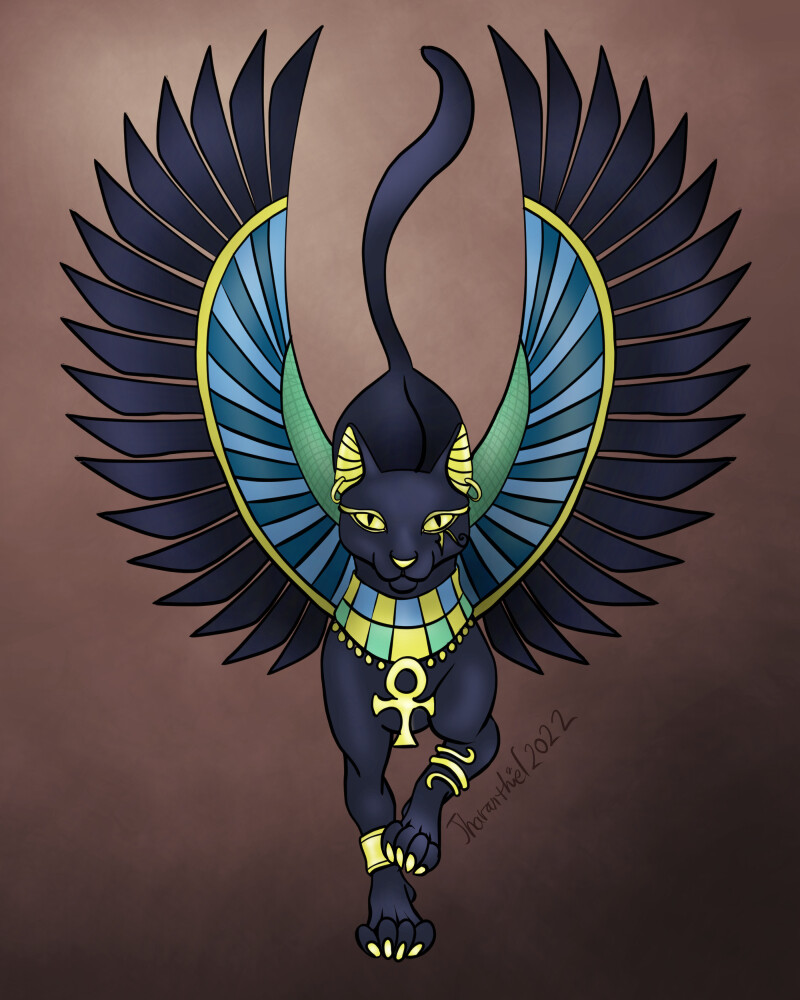 ArtStation - Bastet redraw