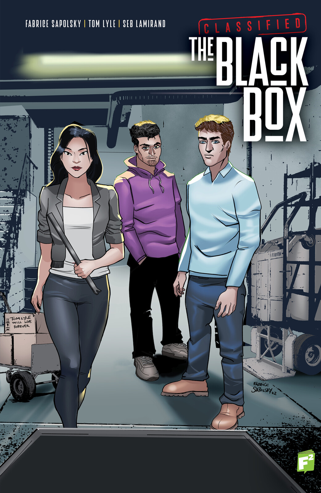 Fabrice Sapolsky - CLASSIFIED: THE BLACK BOX variant cover