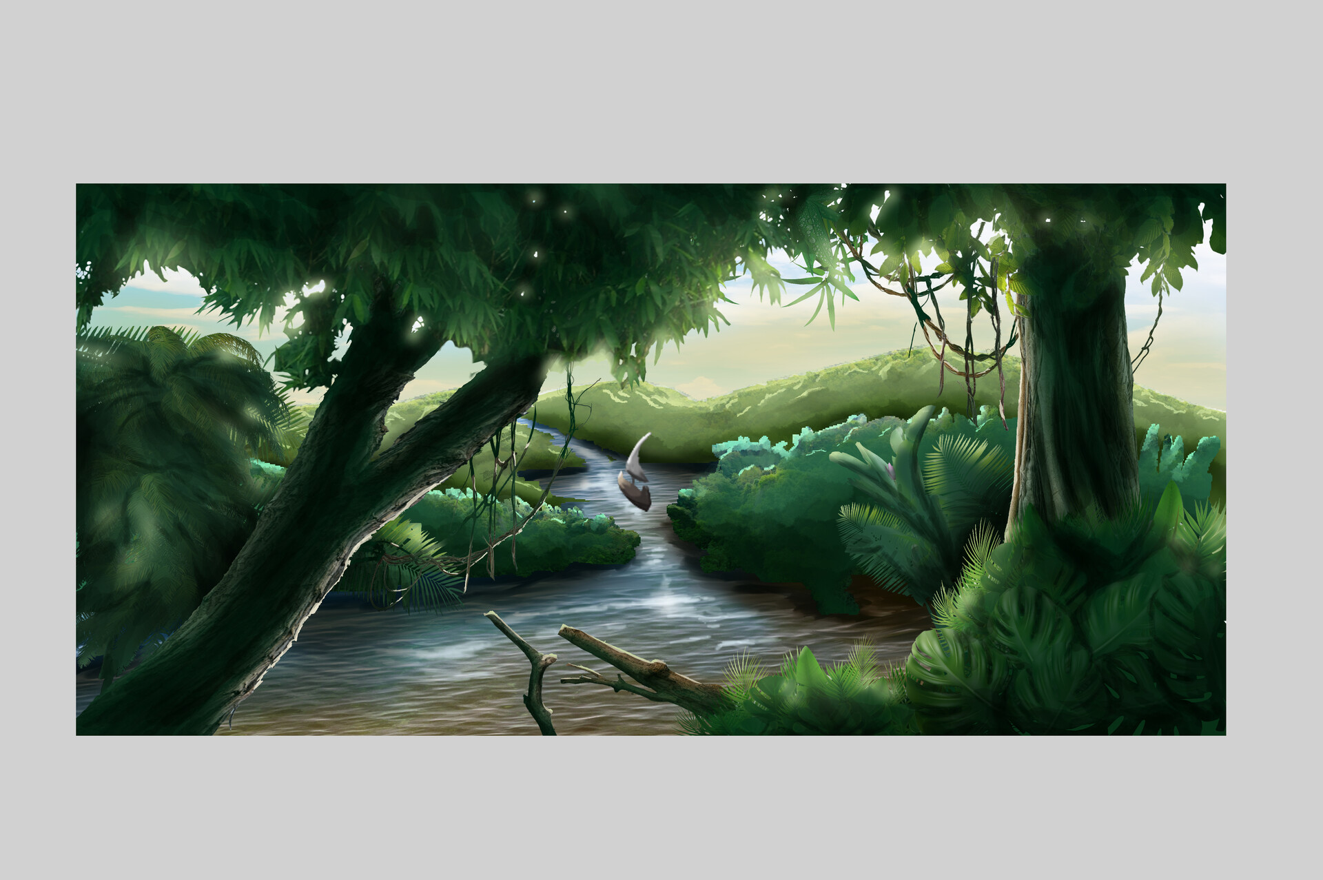 ArtStation - Photobashing backgrounds