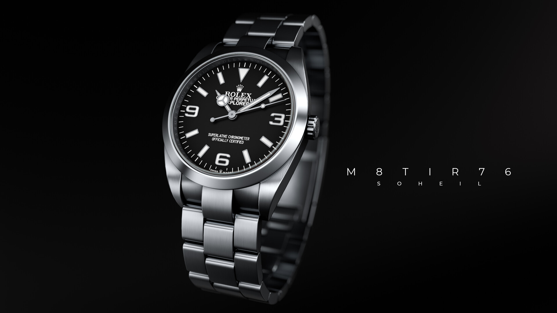ArtStation - Rolex Explorer I ⌚