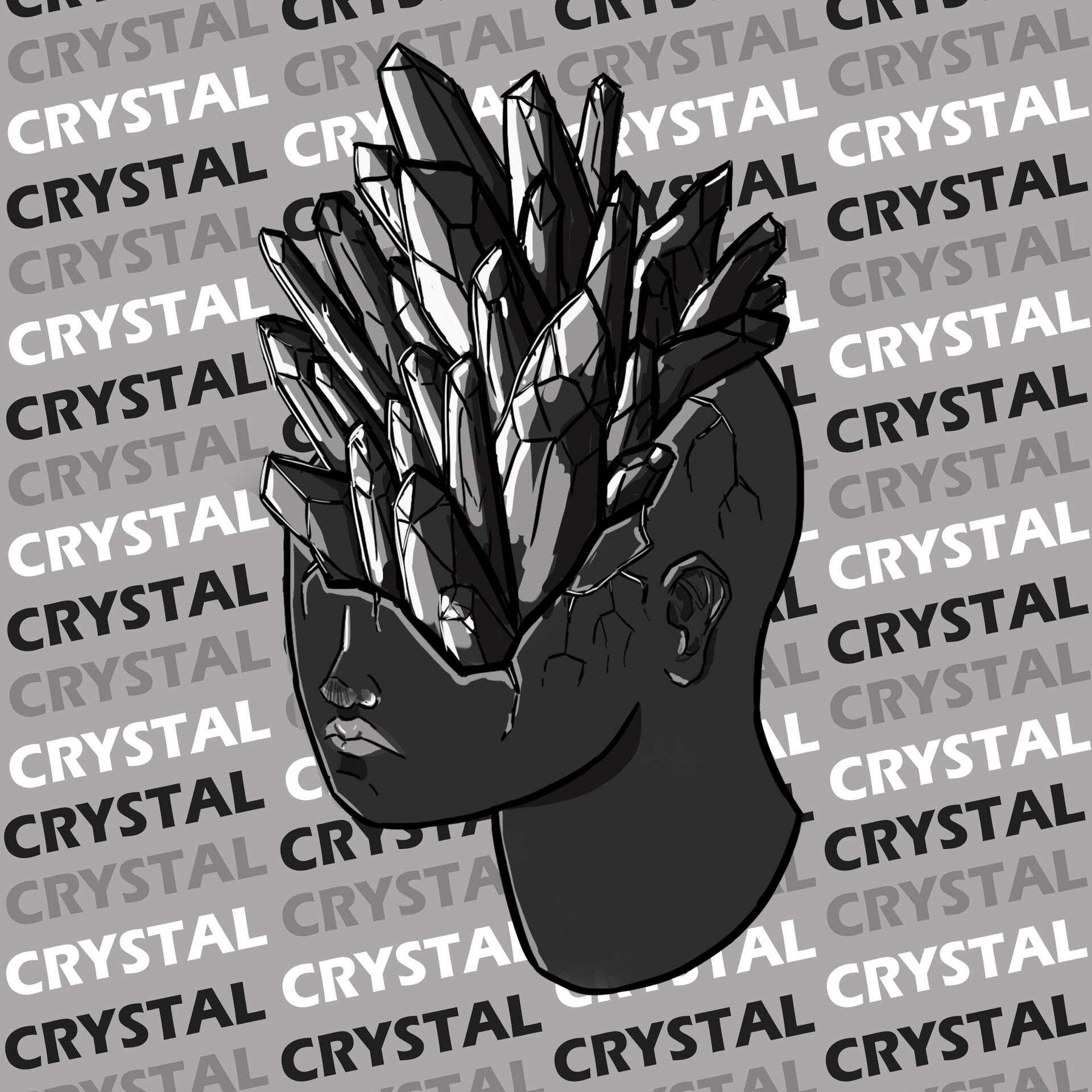 ArtStation - Inktober 2021: Crystal