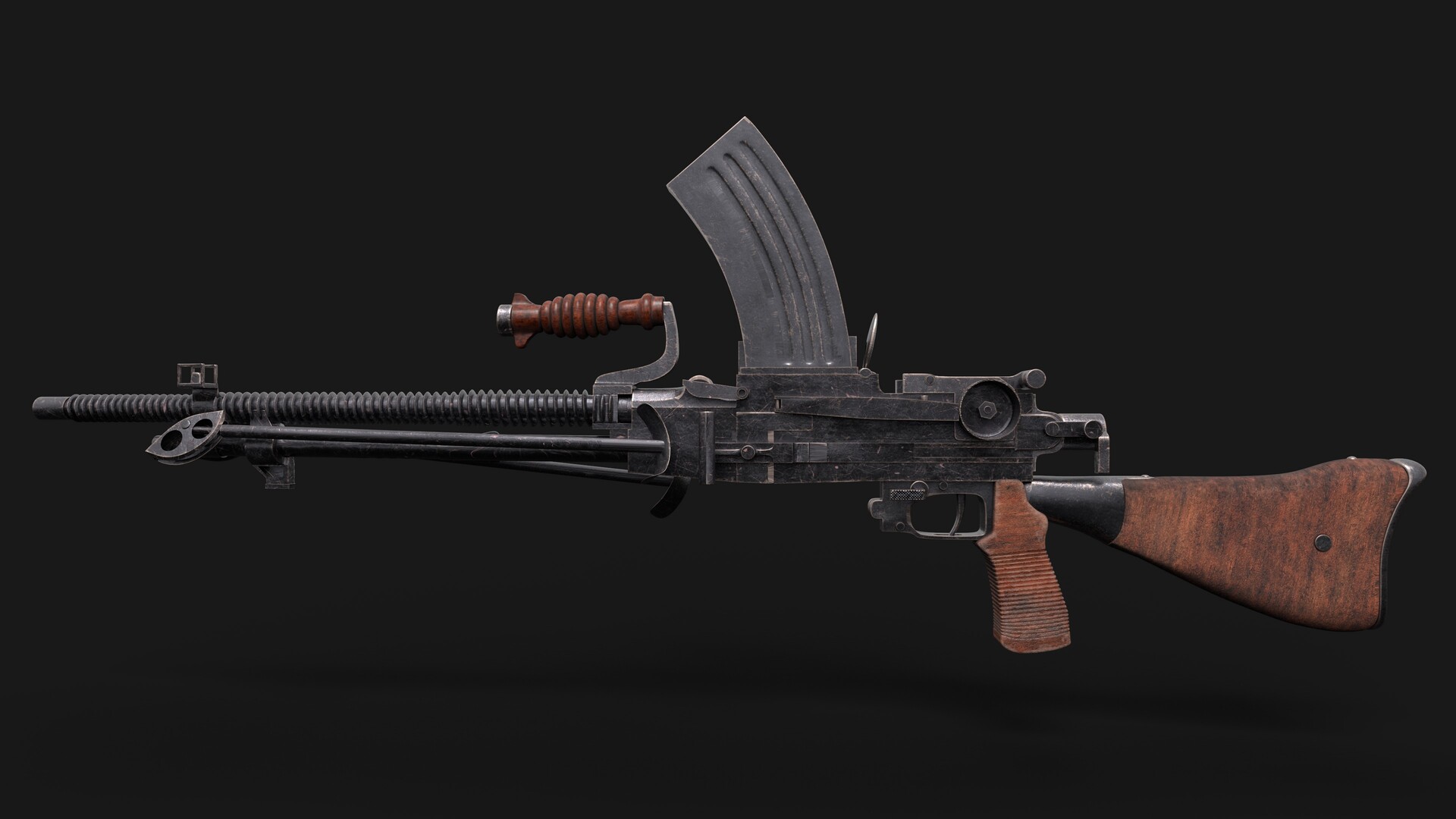 ArtStation - Type 96 Nambu LMG