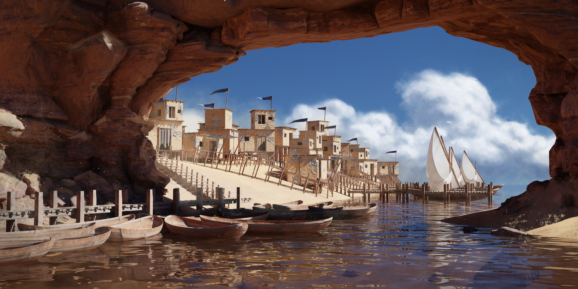 ArtStation - Dusty Port