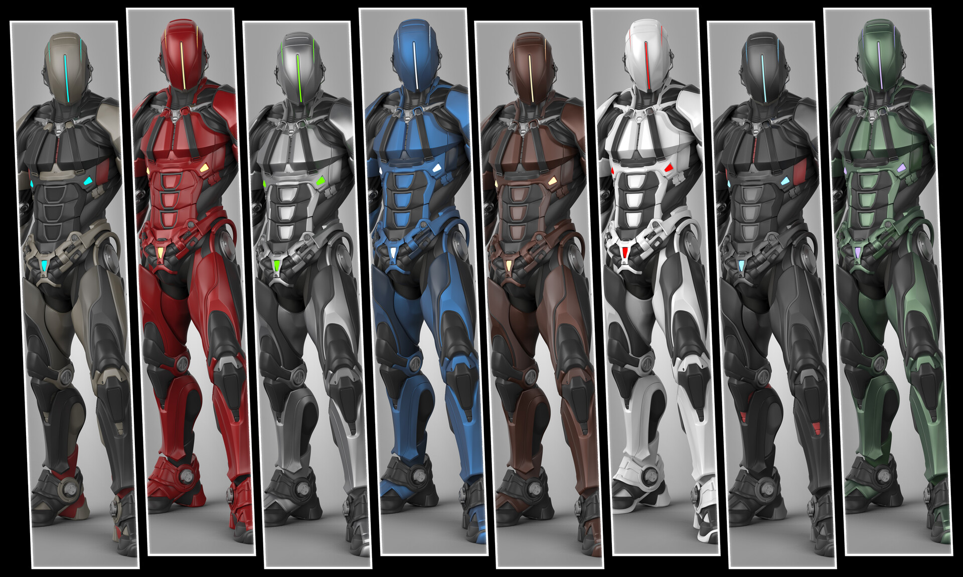 ArtStation - Cyber Assassins