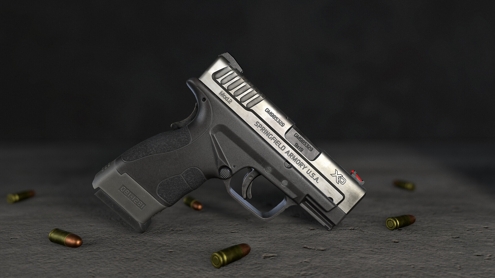 ArtStation - Springfield XD Mod.2 handgun