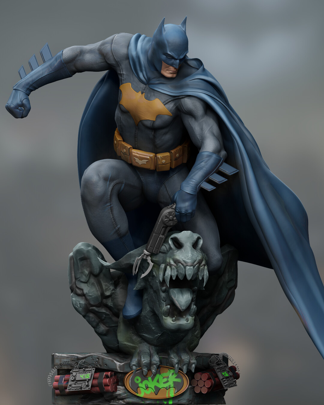 ArtStation - Batman Statue