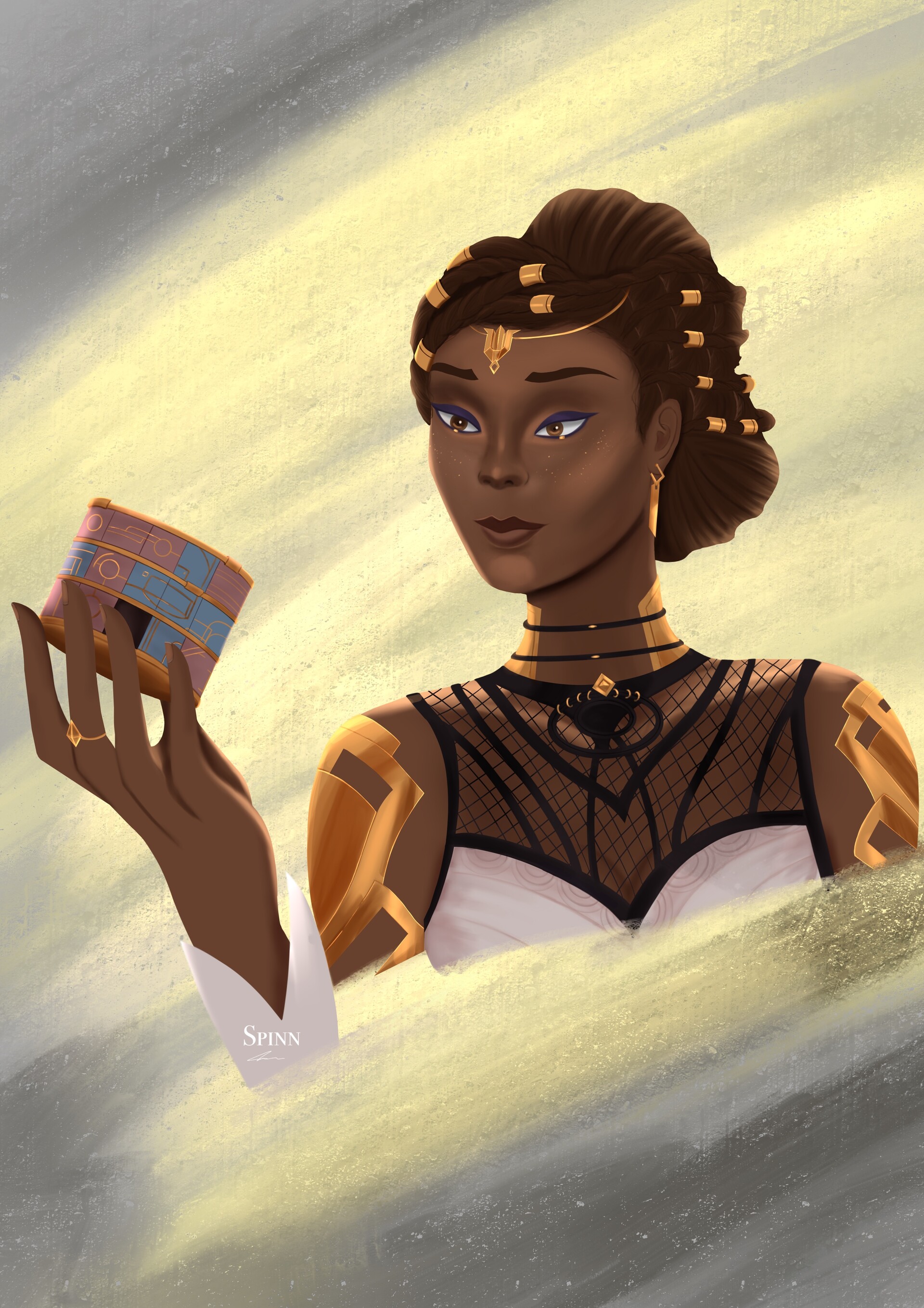 ArtStation - Mel Medarda Portrait